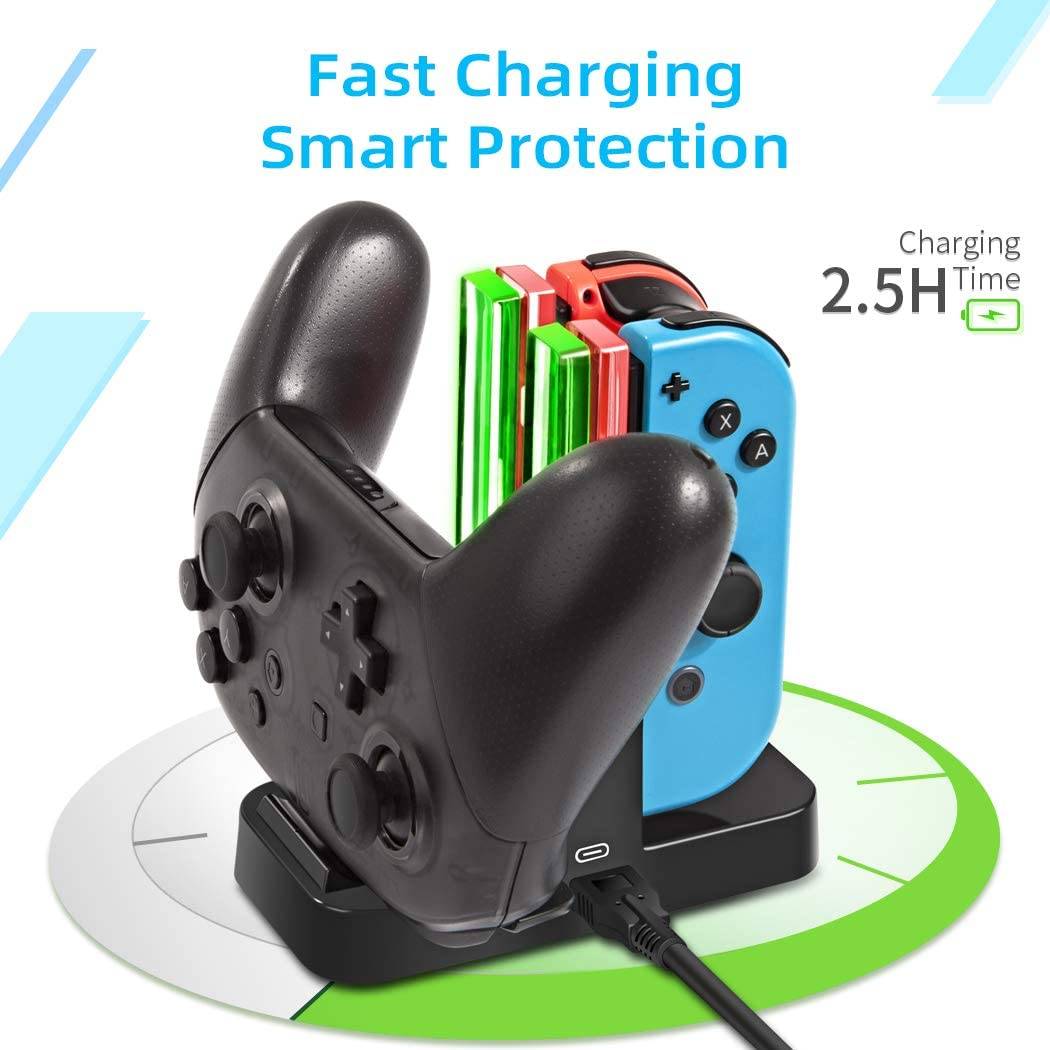 DOBE Joy-con & Pro Controller Charging Dock