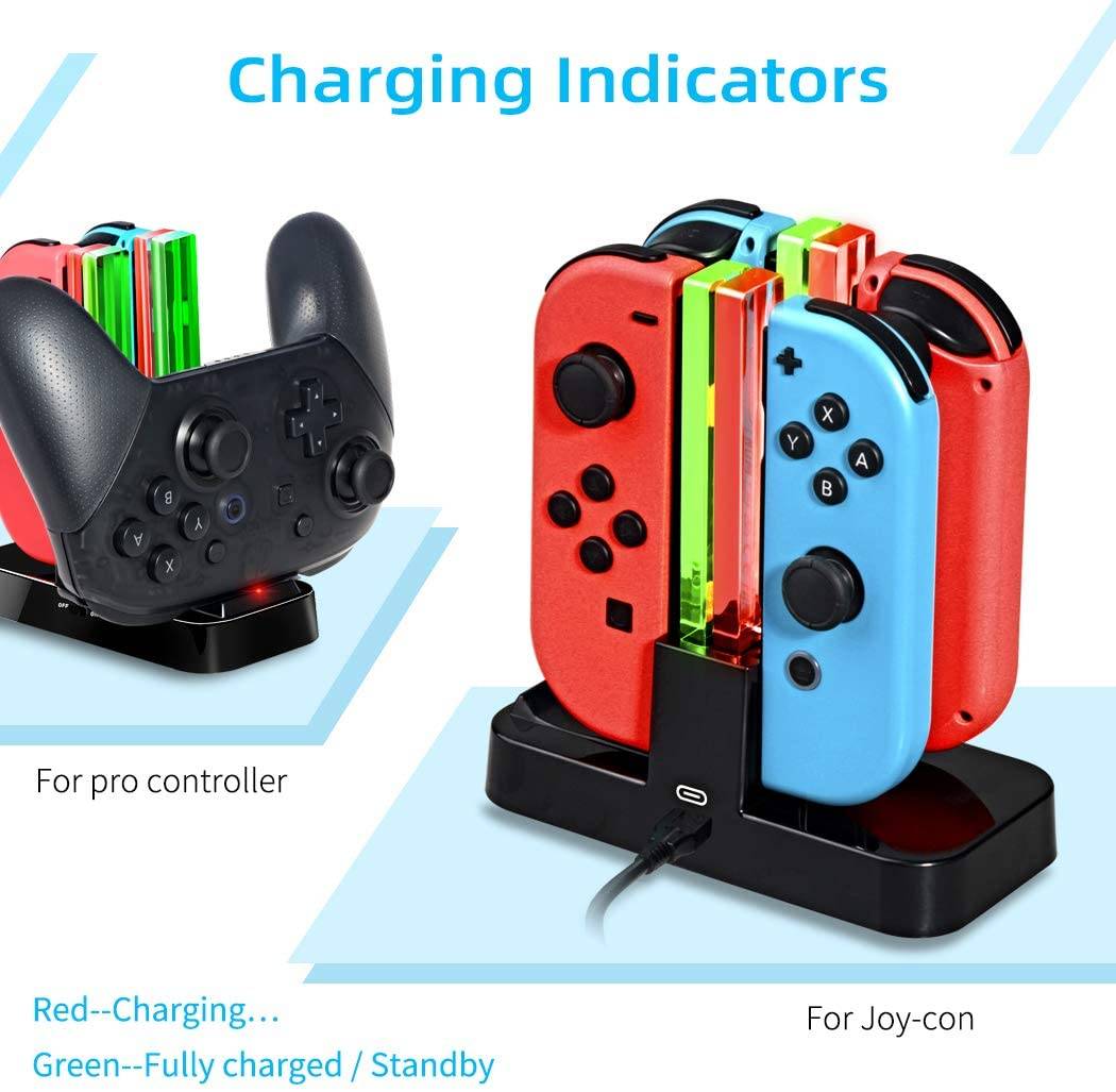 DOBE Joy-con & Pro Controller Charging Dock