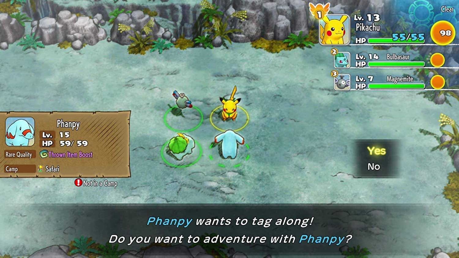 Switch Pokemon Mystery Dungeon: Rescue Team Dx [US Eng]