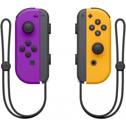 Nintendo Switch Joy-Con (L/R) - Neon Purple / Neon Orange