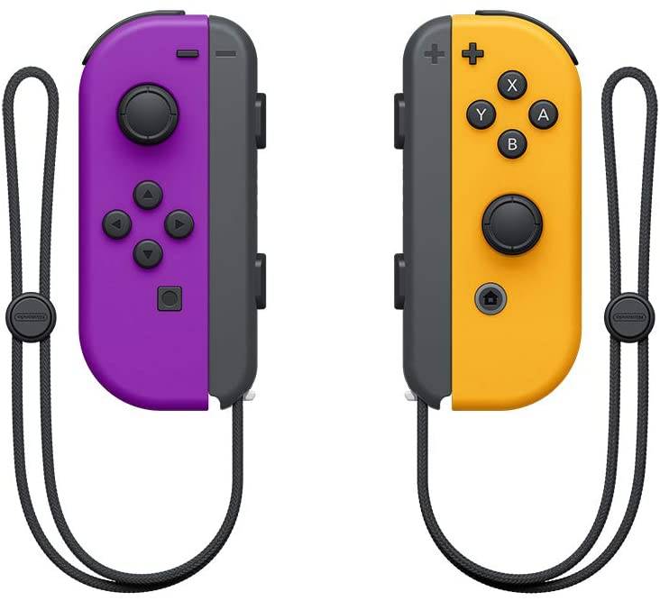 Nintendo Switch Joy-Con (L/R) - Neon Purple / Neon Orange