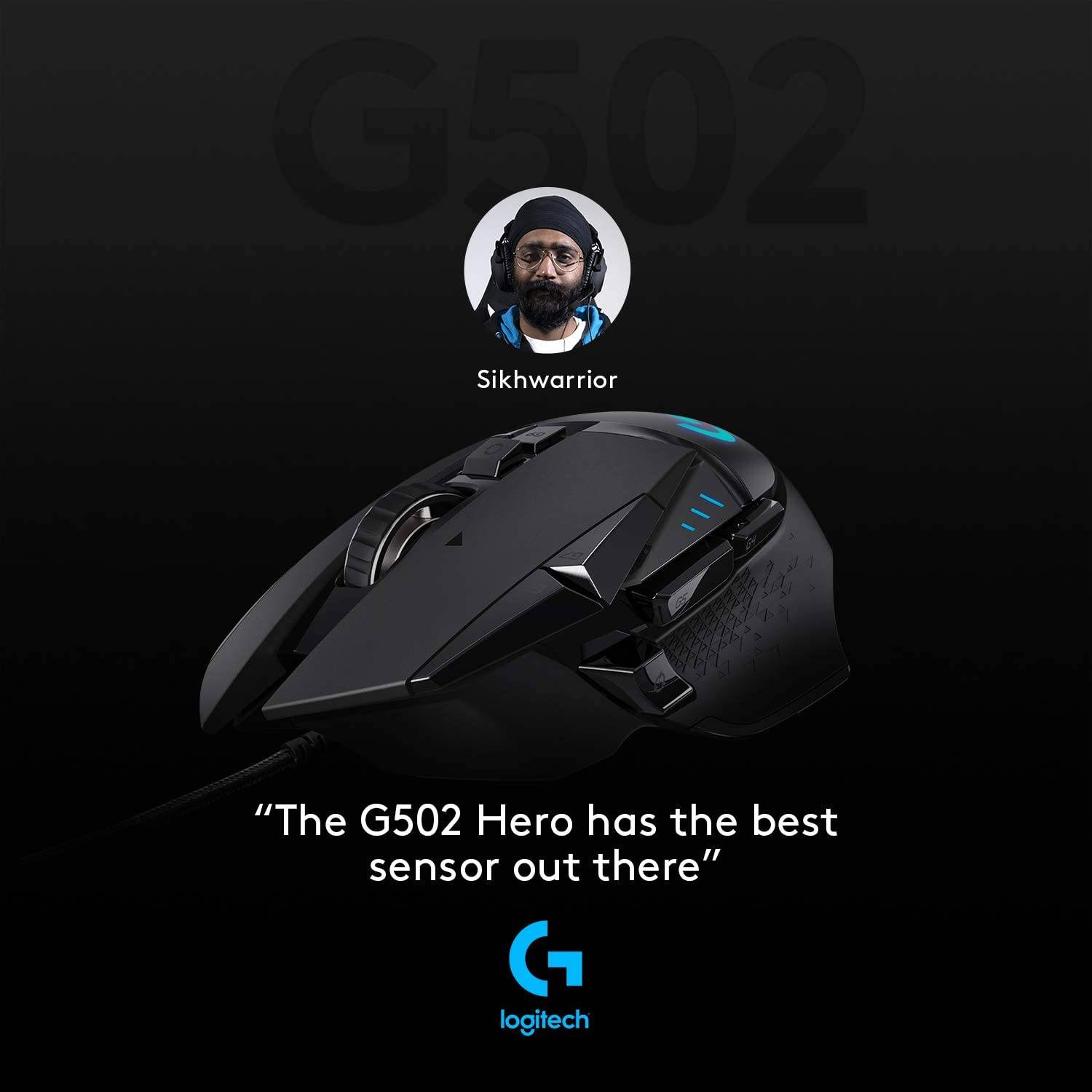Logitech G502 Hero Gaming Mouse