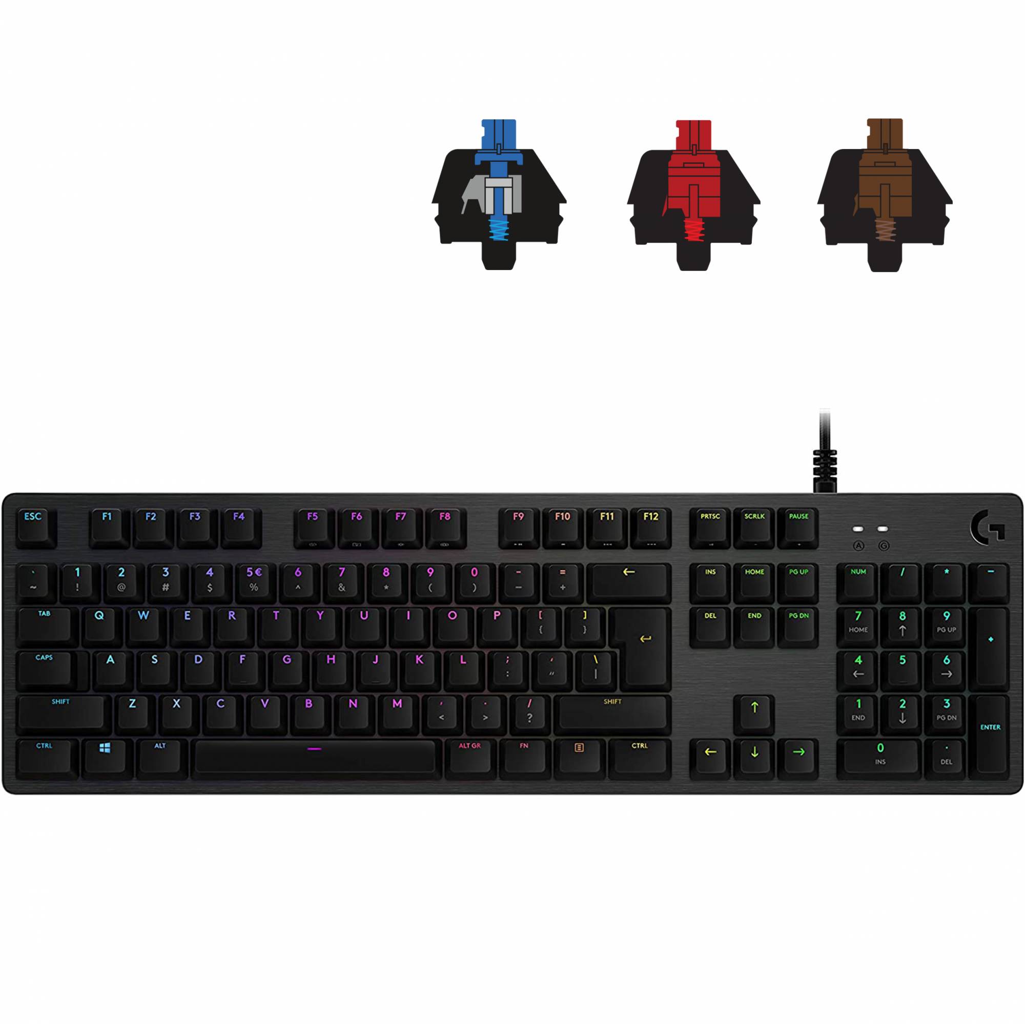 Logitech G512 Carbon RGB Gaming Keyboard