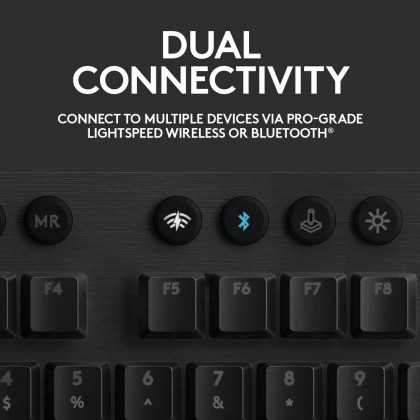 Logitech G913 GL Clicky Wireless RGB Gaming Keyboard