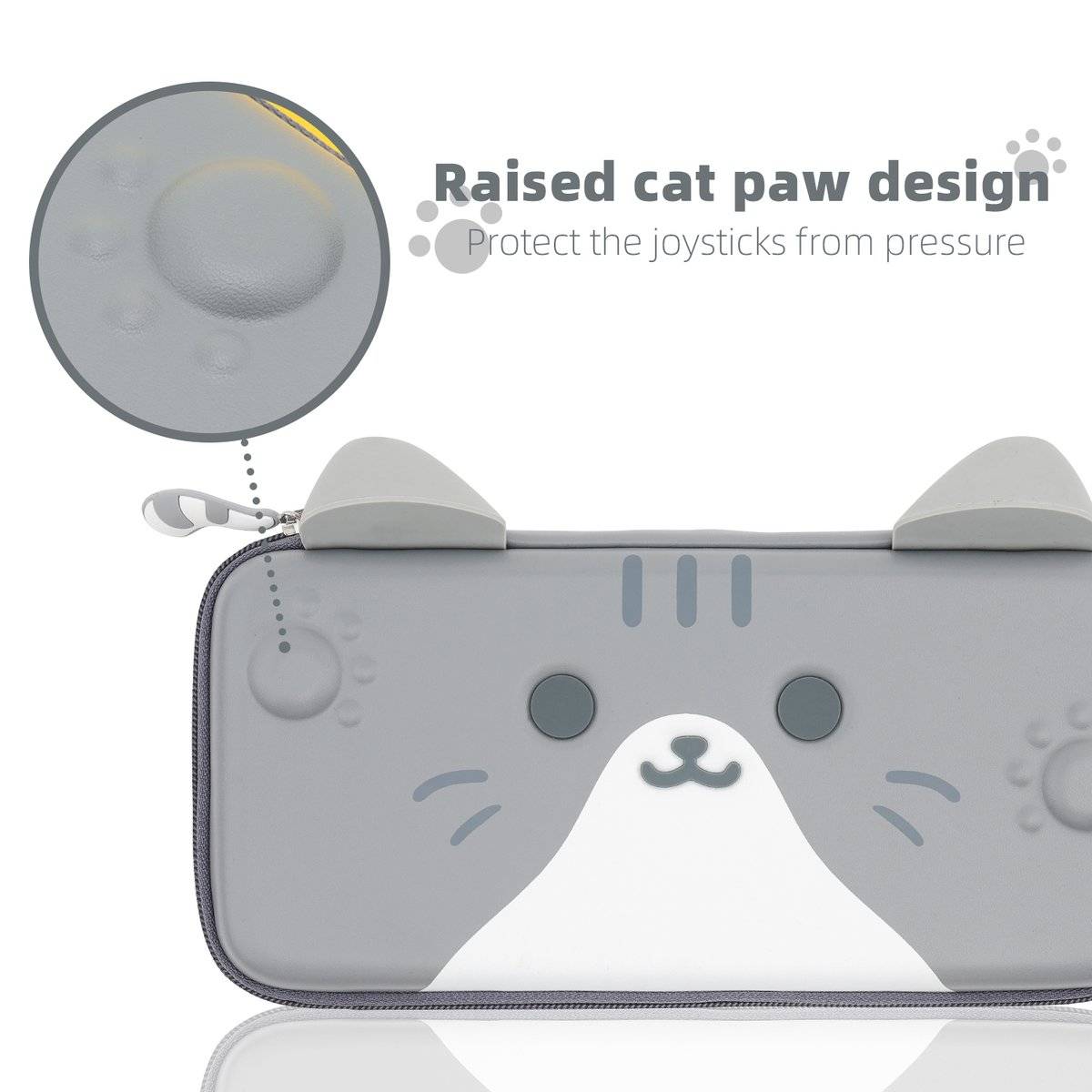 Geekshare Cat / Dog Ears Carry Case for Nintendo Switch