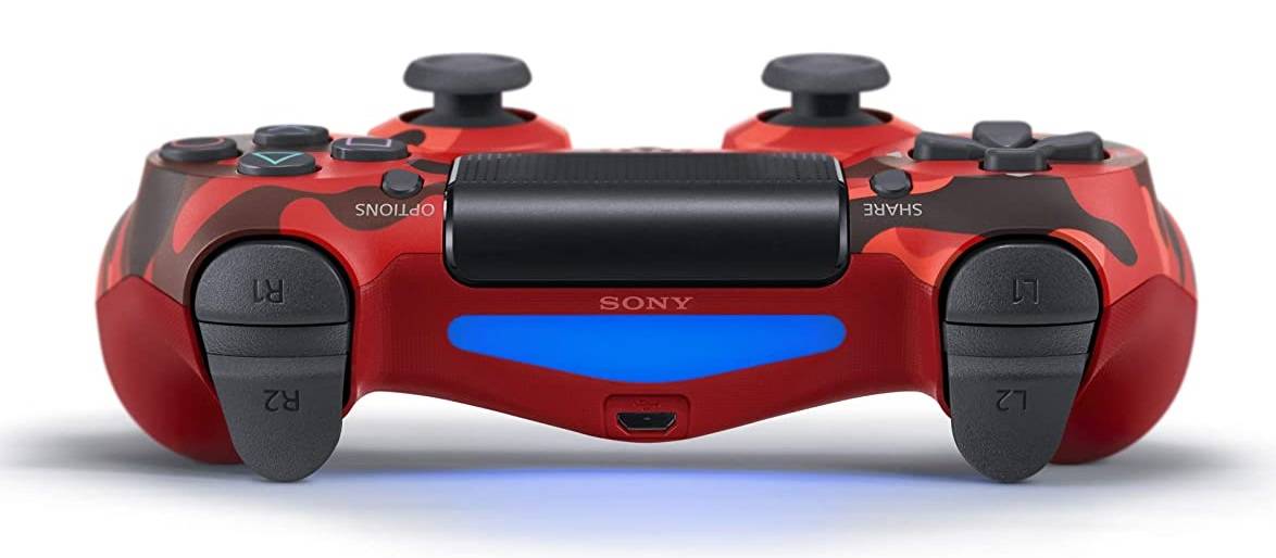 DUALSHOCK 4 Wireless Controller Red Camouflage (ZCT2G 30)