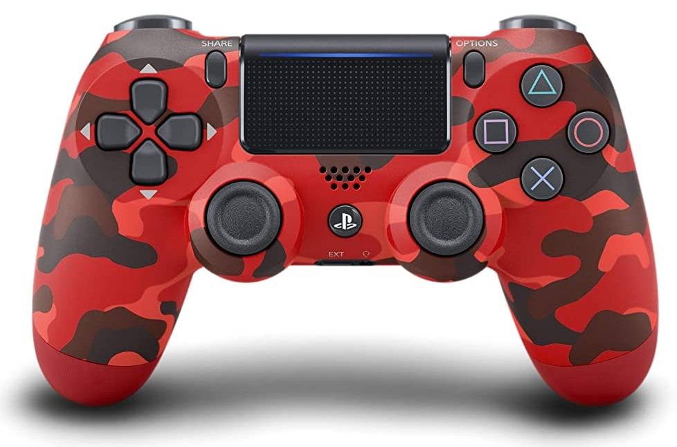 DUALSHOCK 4 Wireless Controller Red Camouflage (ZCT2G 30)