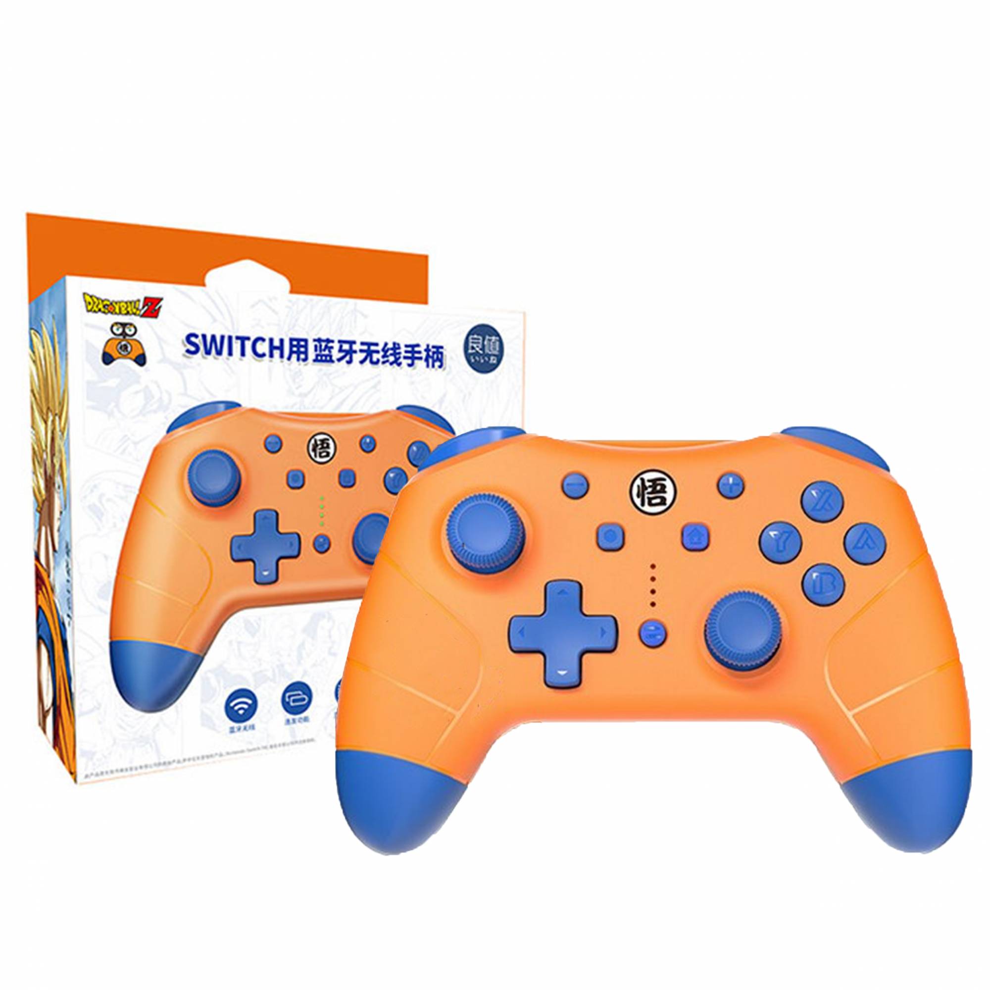 IINE Gen 2 Wireless Controller for Switch - Dragon Ball