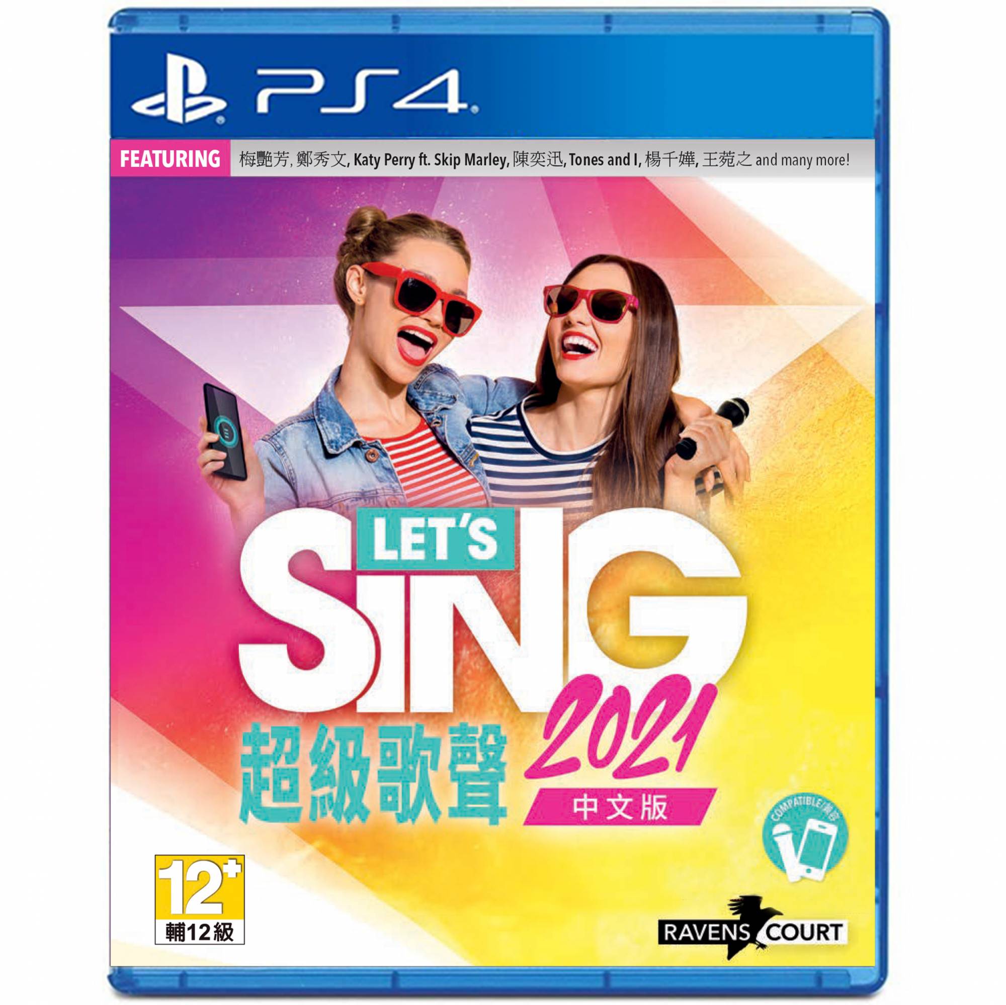 PS4 Let's Sing 2021 with Mic [R3 Eng/Chi]