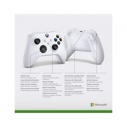 Xbox Wireless Controller Robot White