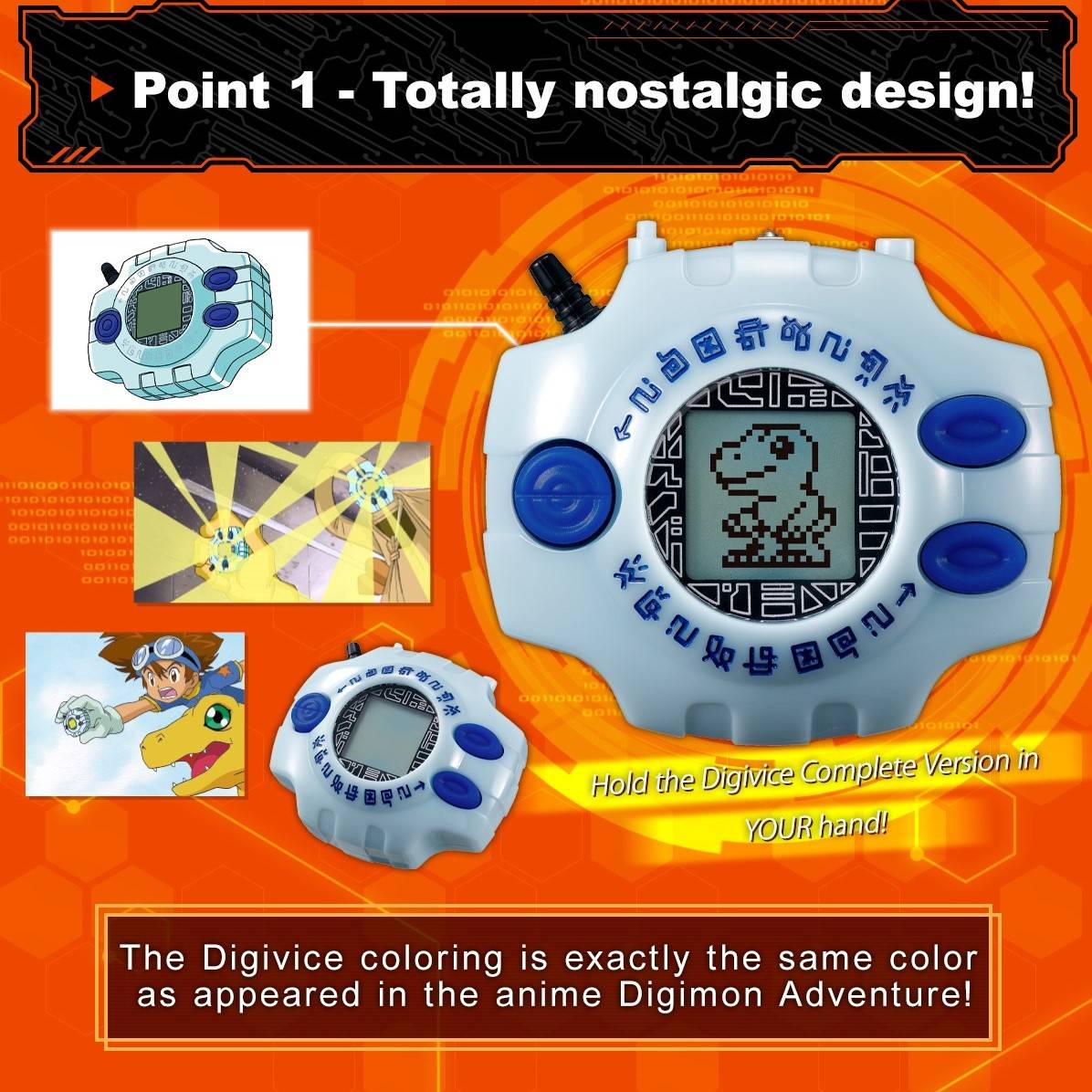 Bandai Digimon Adventure: Digivice Ver.Complete