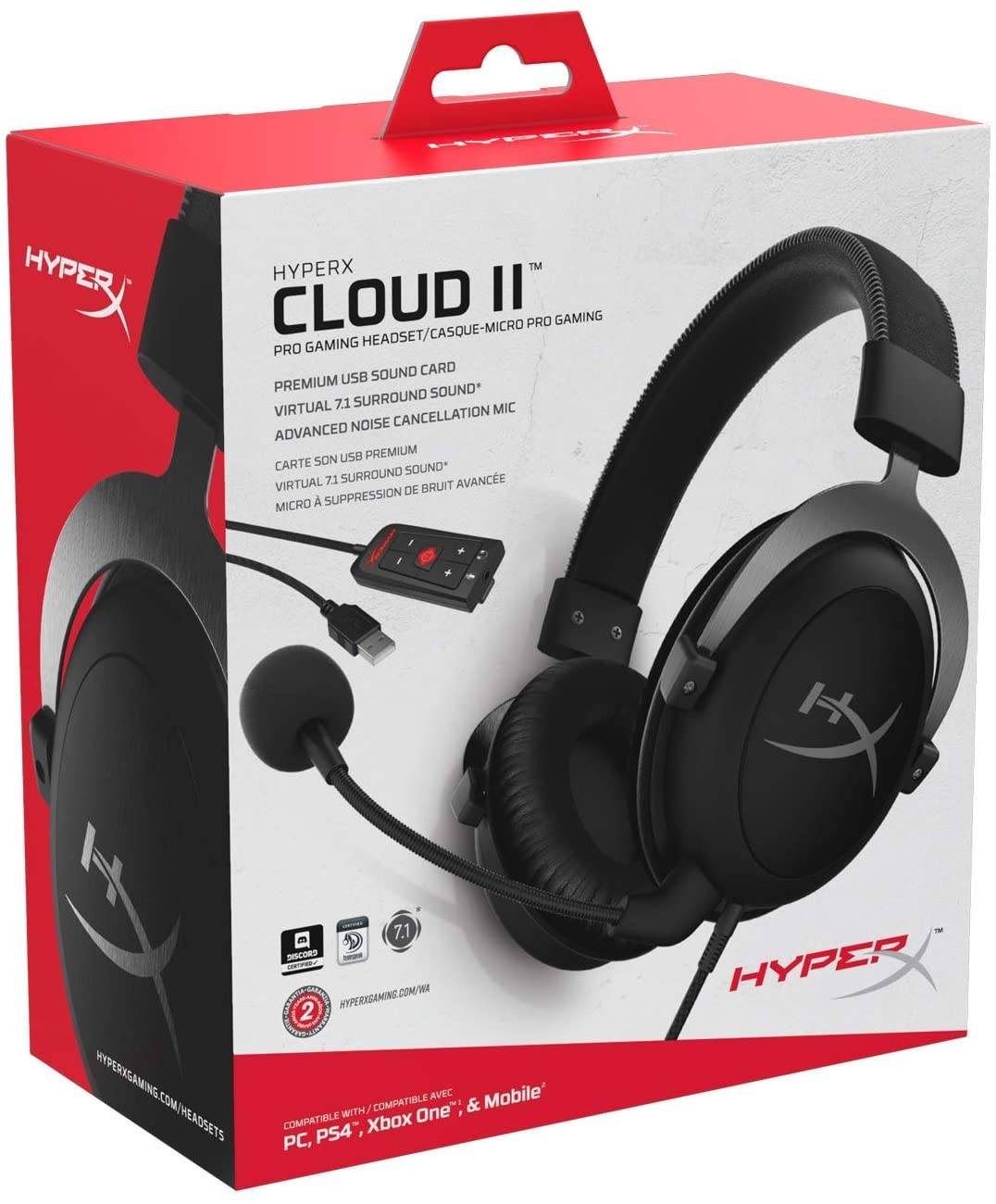 HyperX Cloud II Gun Metal