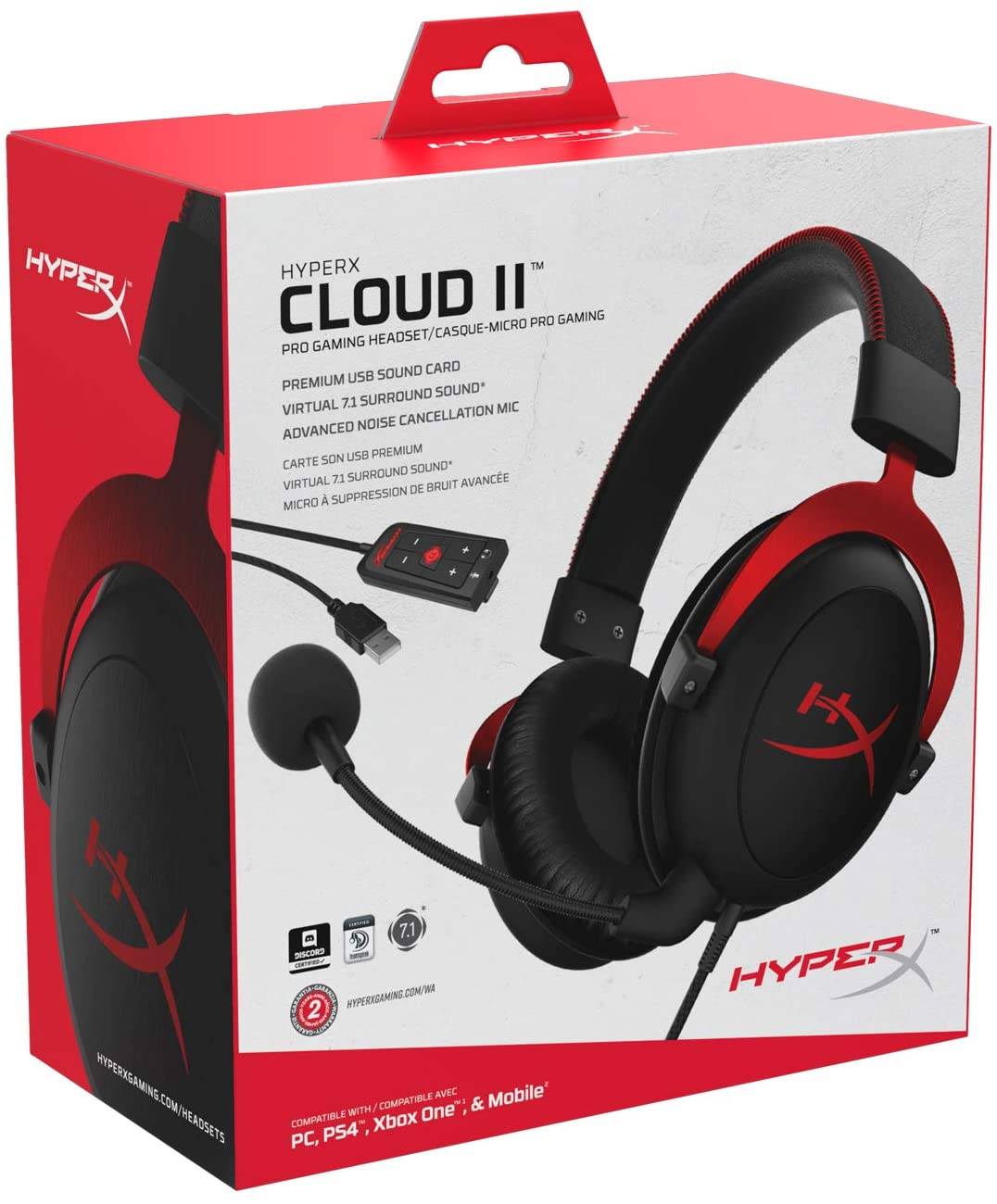 HyperX Cloud II Red