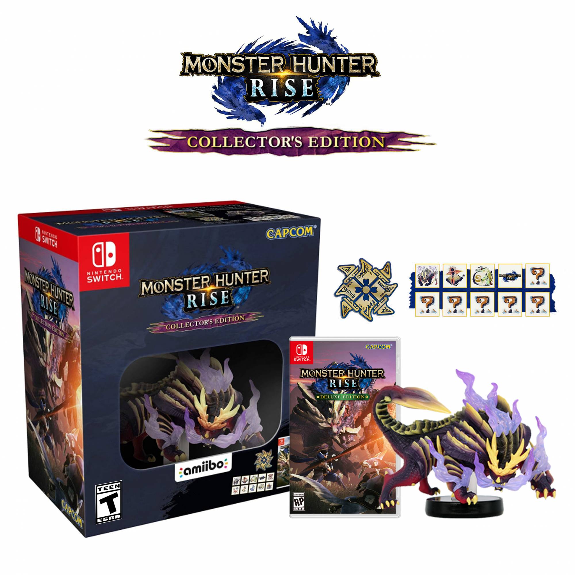 Switch Monster Hunter Rise Collector Edition [US Eng]