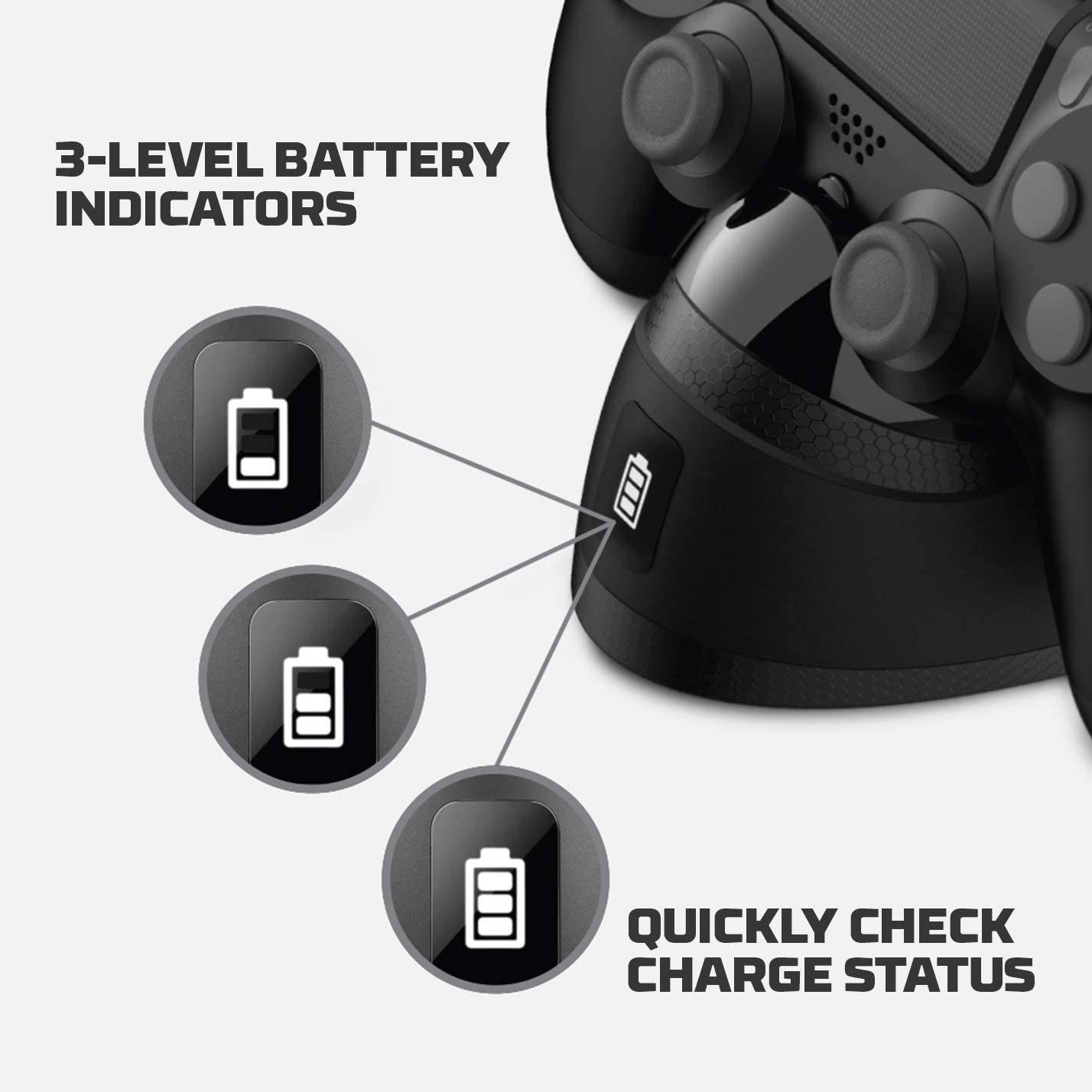 HyperX ChargePlay Duo Controller Charging Station for PS4