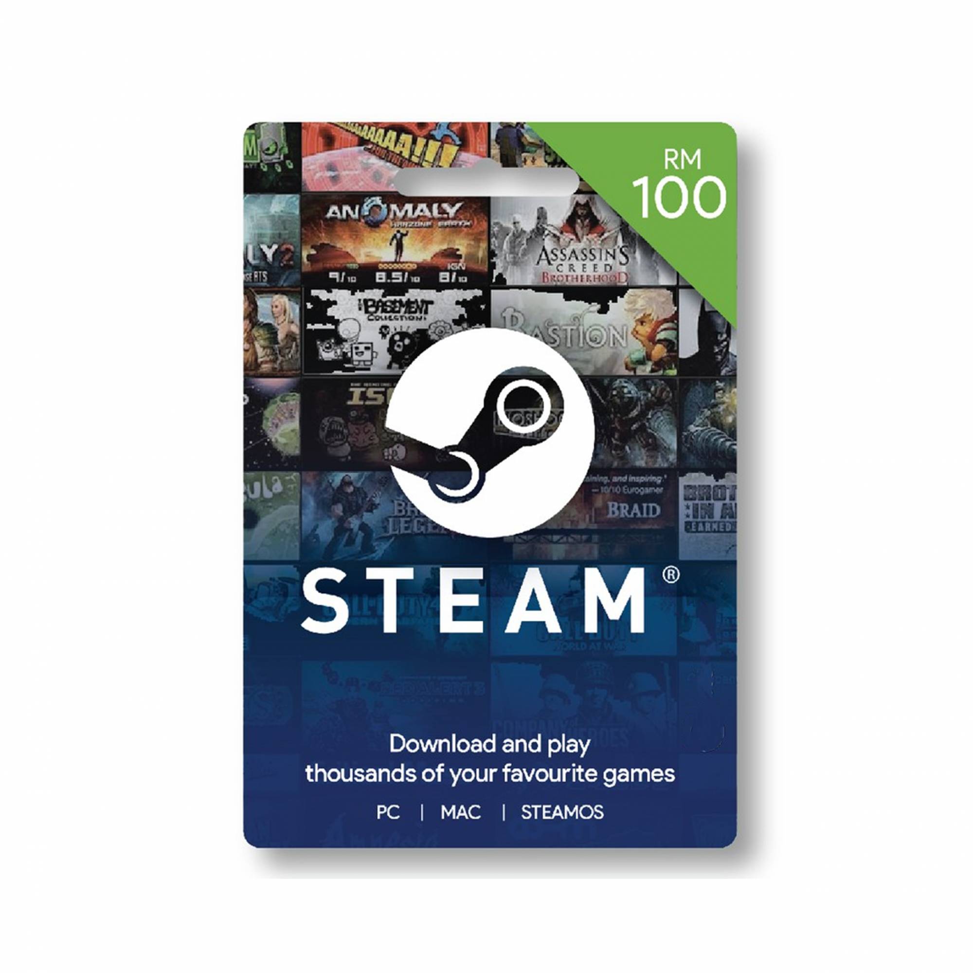 Steam Wallet Malaysia RM