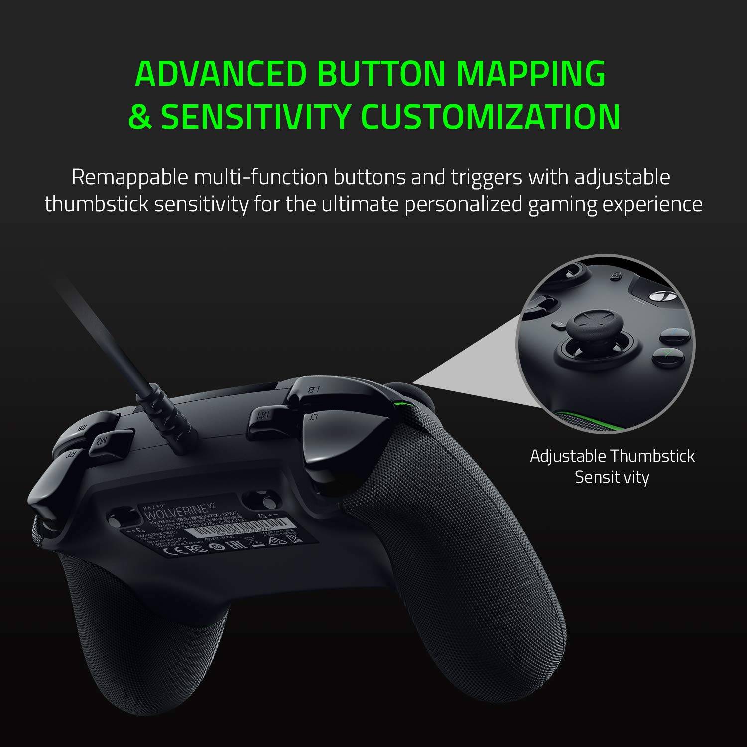 Razer Wolverine V2 Wired Gaming Controller for Xbox