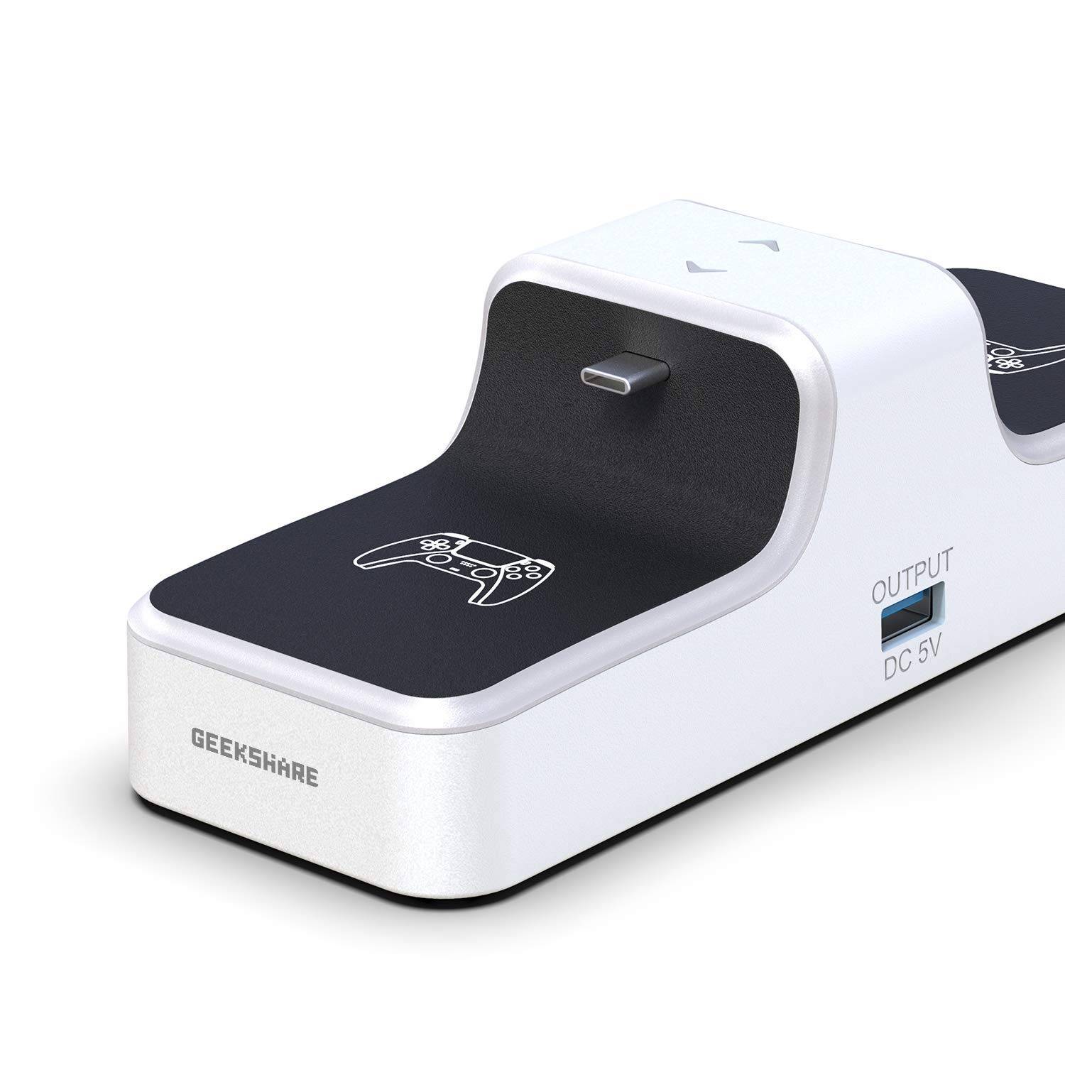 Geekshare Dual Charging Dock for PS5 Controller