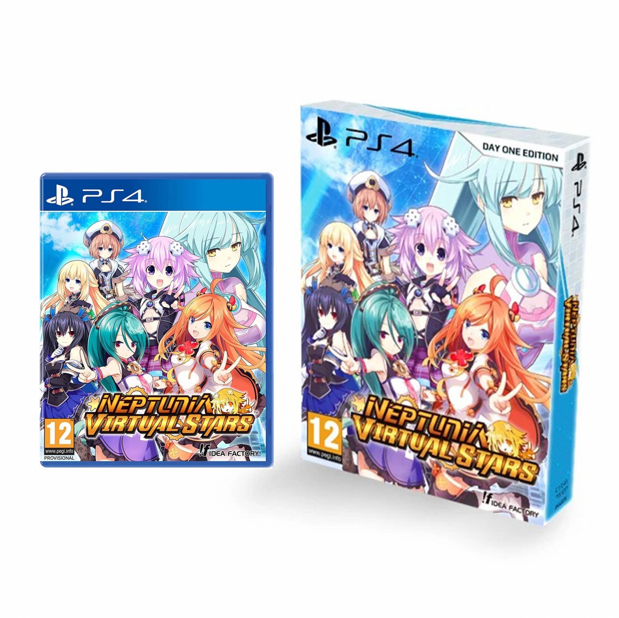 PS4 Neptunia Virtual Stars - Day One Edition [EU Eng]