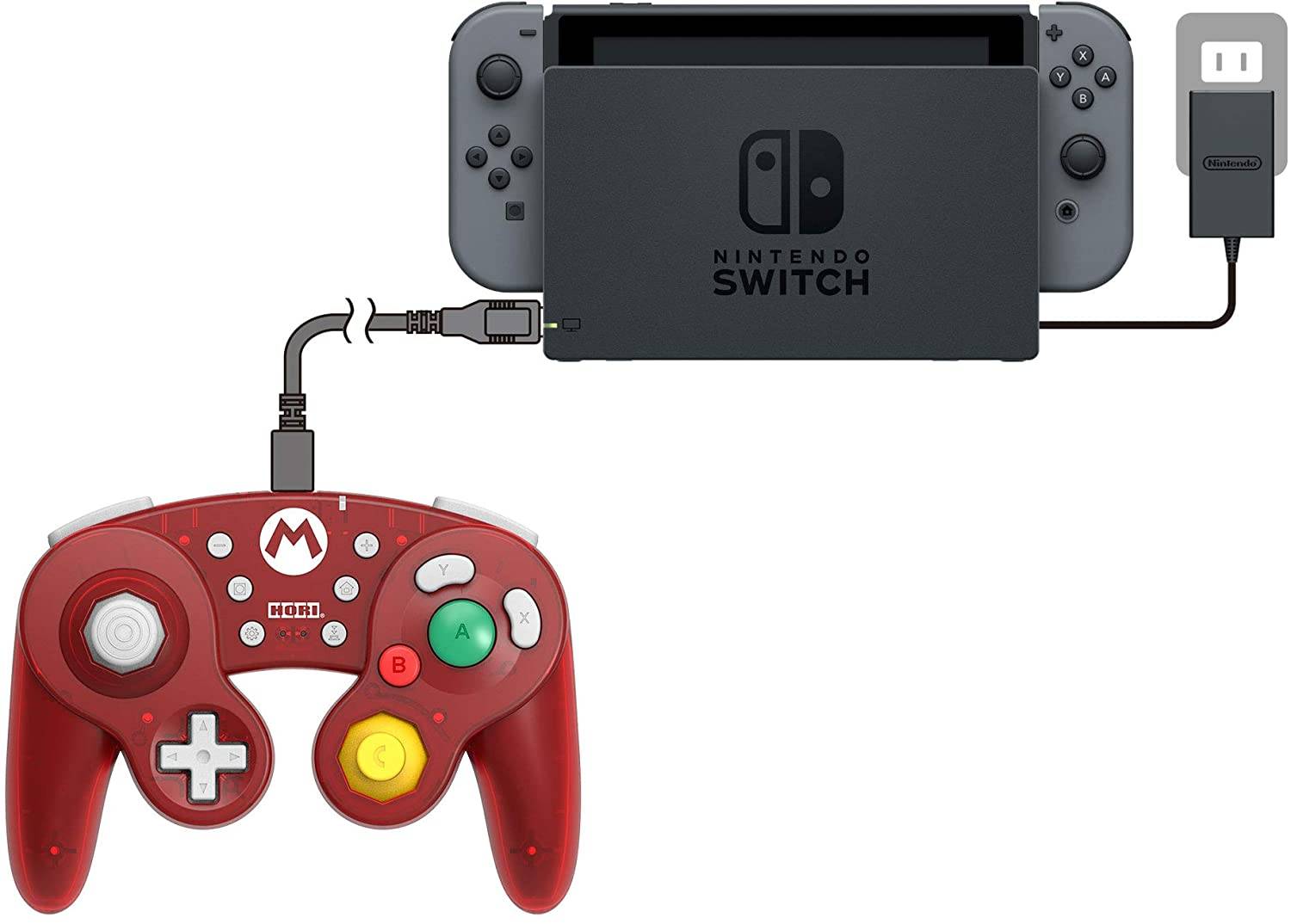 Hori Nintendo Switch Wireless Classic Controller - Super mario