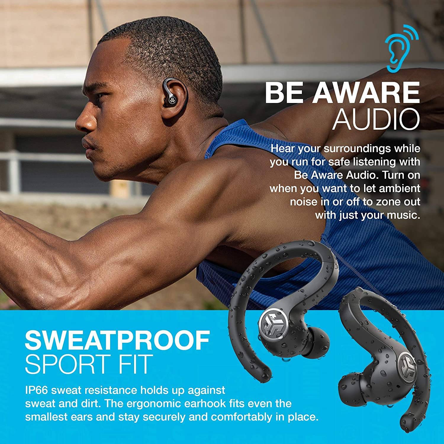 JLab JBuds Air Sport True Wireless Earbuds