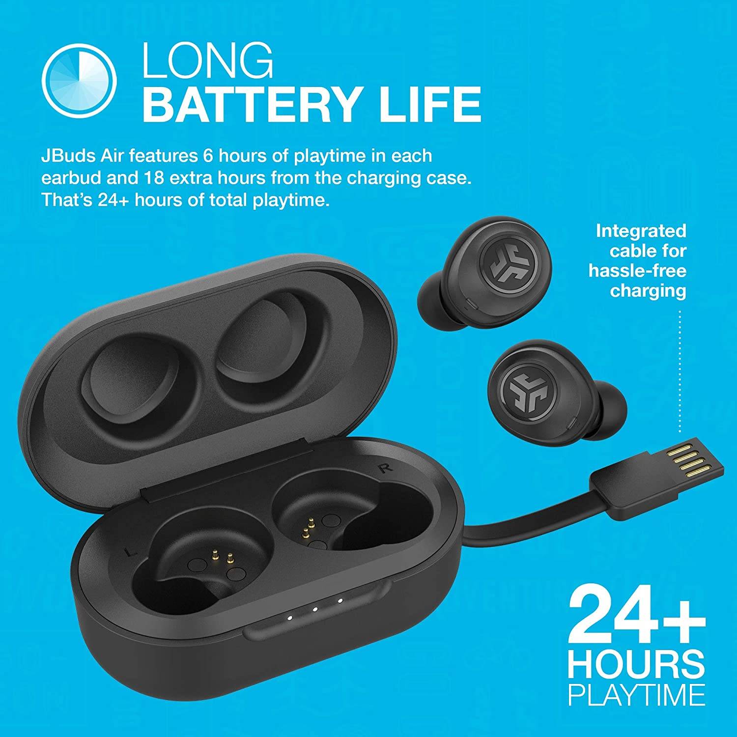 JLab JBuds Air True Wireless Signature Earbuds