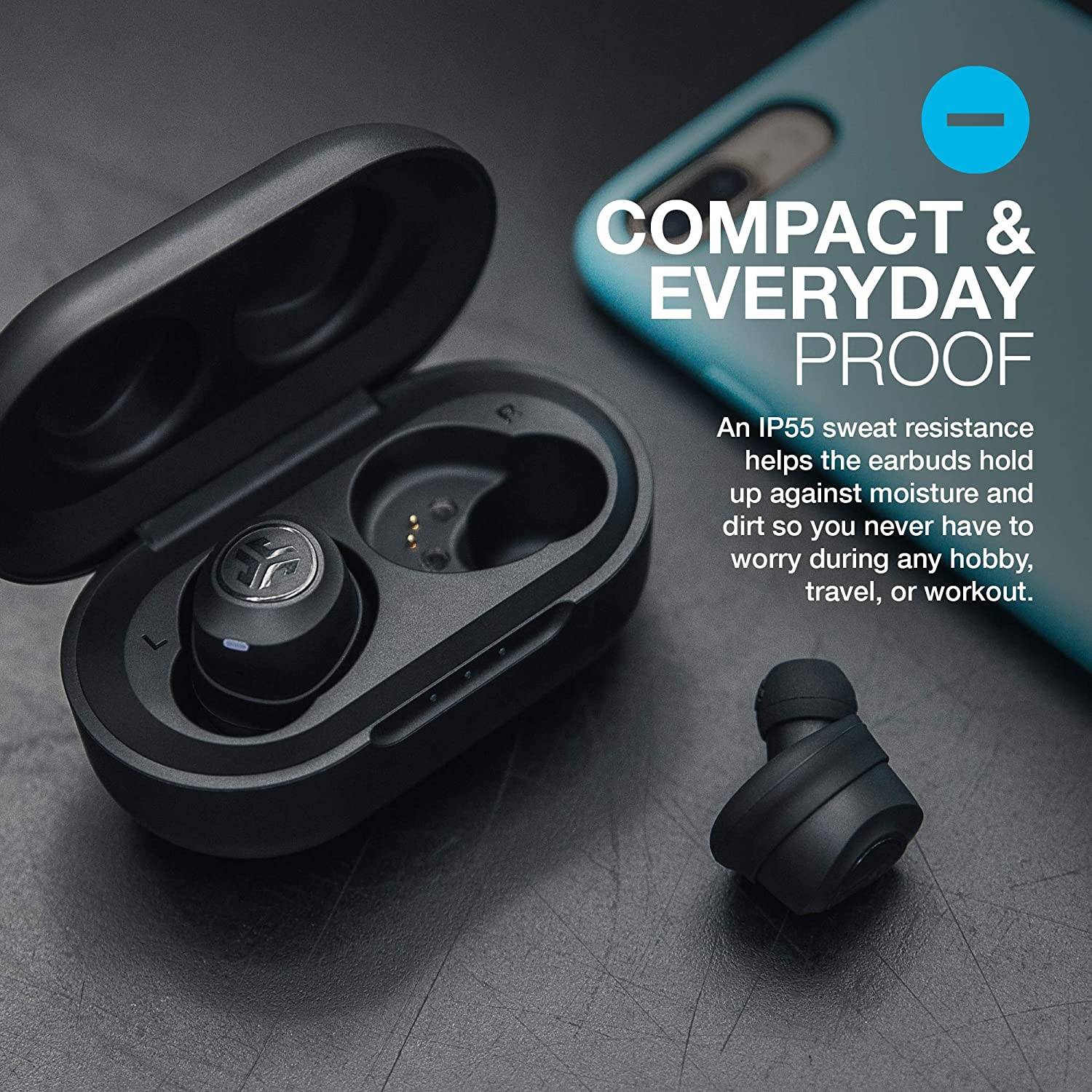 JLab JBuds Air True Wireless Signature Earbuds