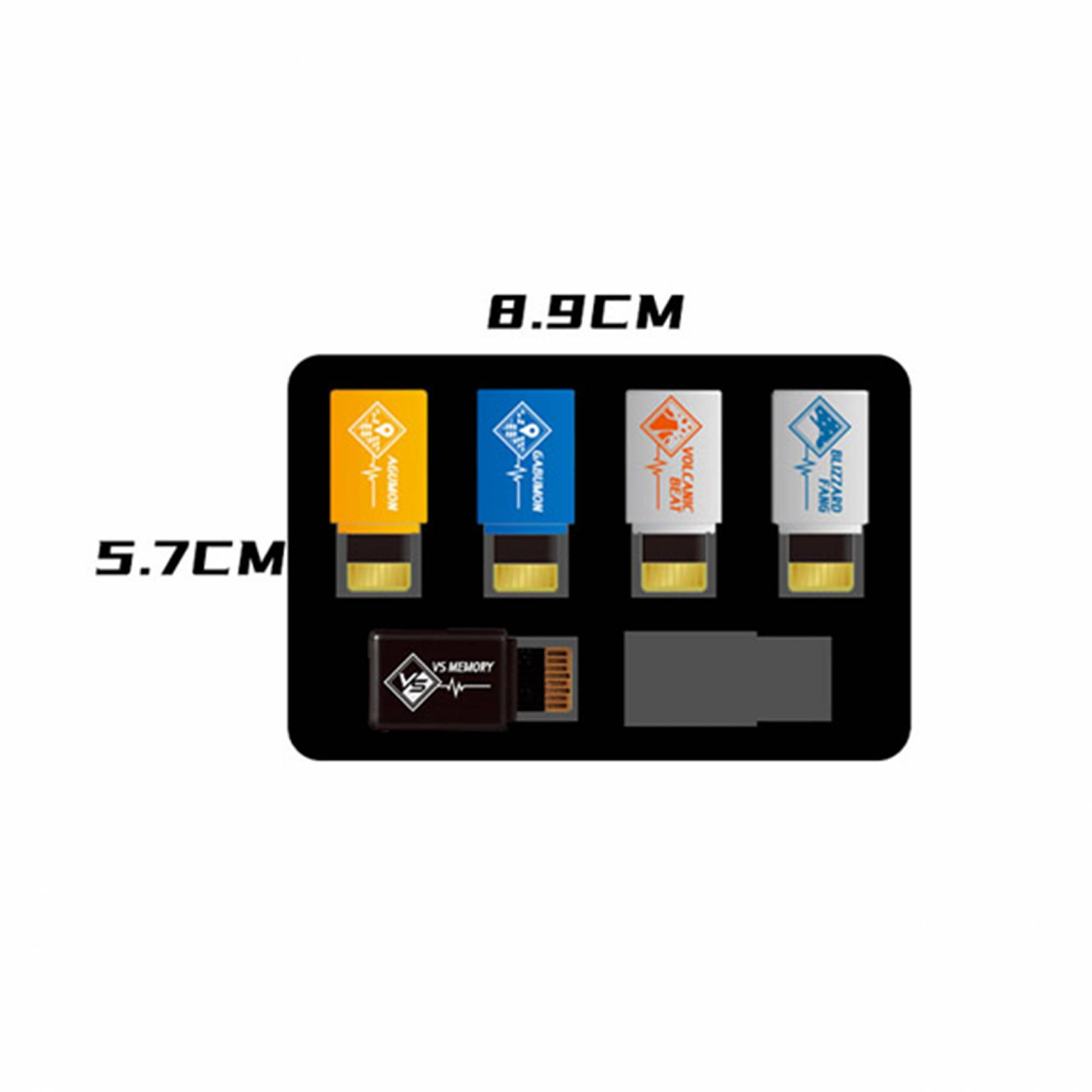 Digimon Vital Bracelet DIM Card Storage Box