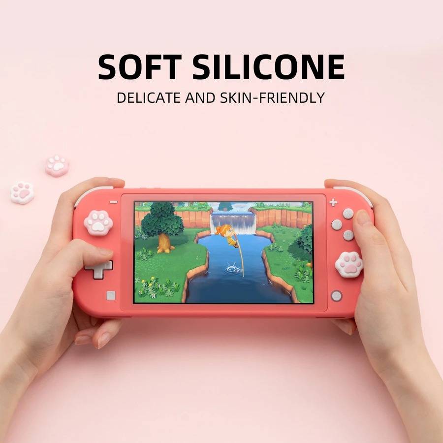 Geekshare Thumb Grip Switch & Switch Lite Cat Paw Shaped