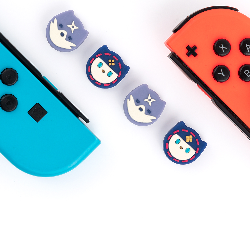 Geekshare Thumb Grip Switch & Switch Lite Neko Inu Shaped (Monster ...