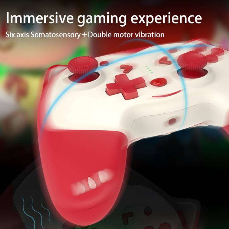 IINE Gen 5 Wake Up + Audio Port Animal Wireless Controller for Switch ...