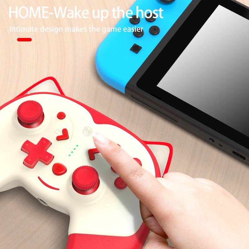 IINE Gen 5 Wake Up + Audio Port Animal Wireless Controller for Switch ...