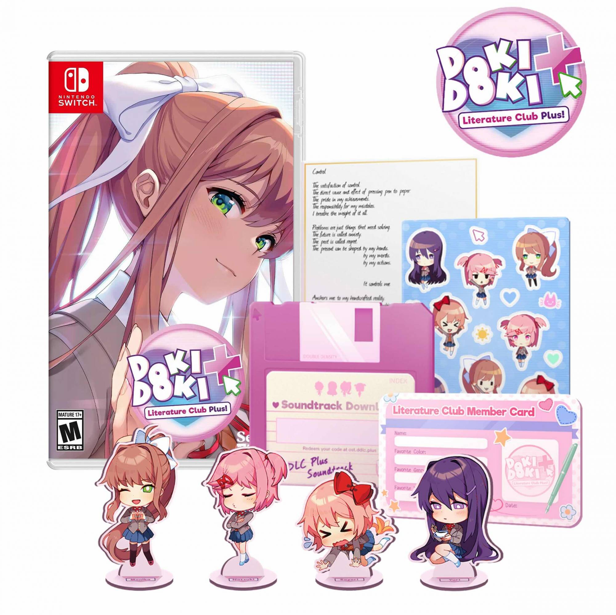 Switch Doki Doki Literature Club Plus! Premium Edition [US Eng/Chi]