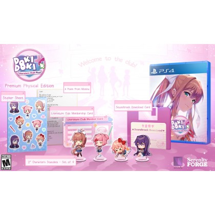 PS4 Doki Doki Literature Club Plus! Premium Edition [R1 Eng/Chi]