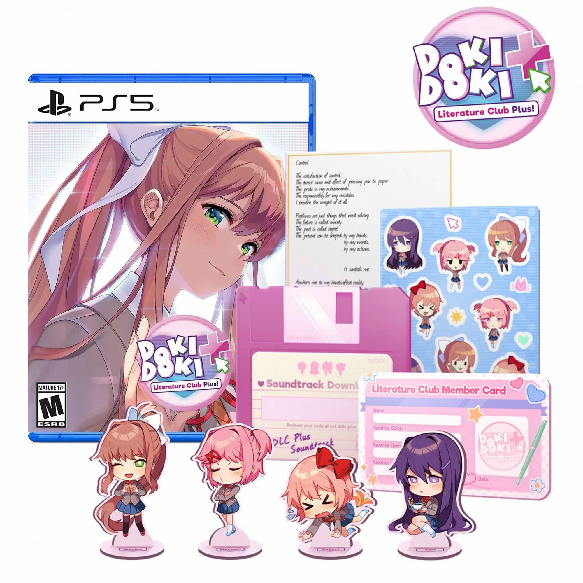 PS5 Doki Doki Literature Club Plus! Premium Edition [R1 Eng/Chi]
