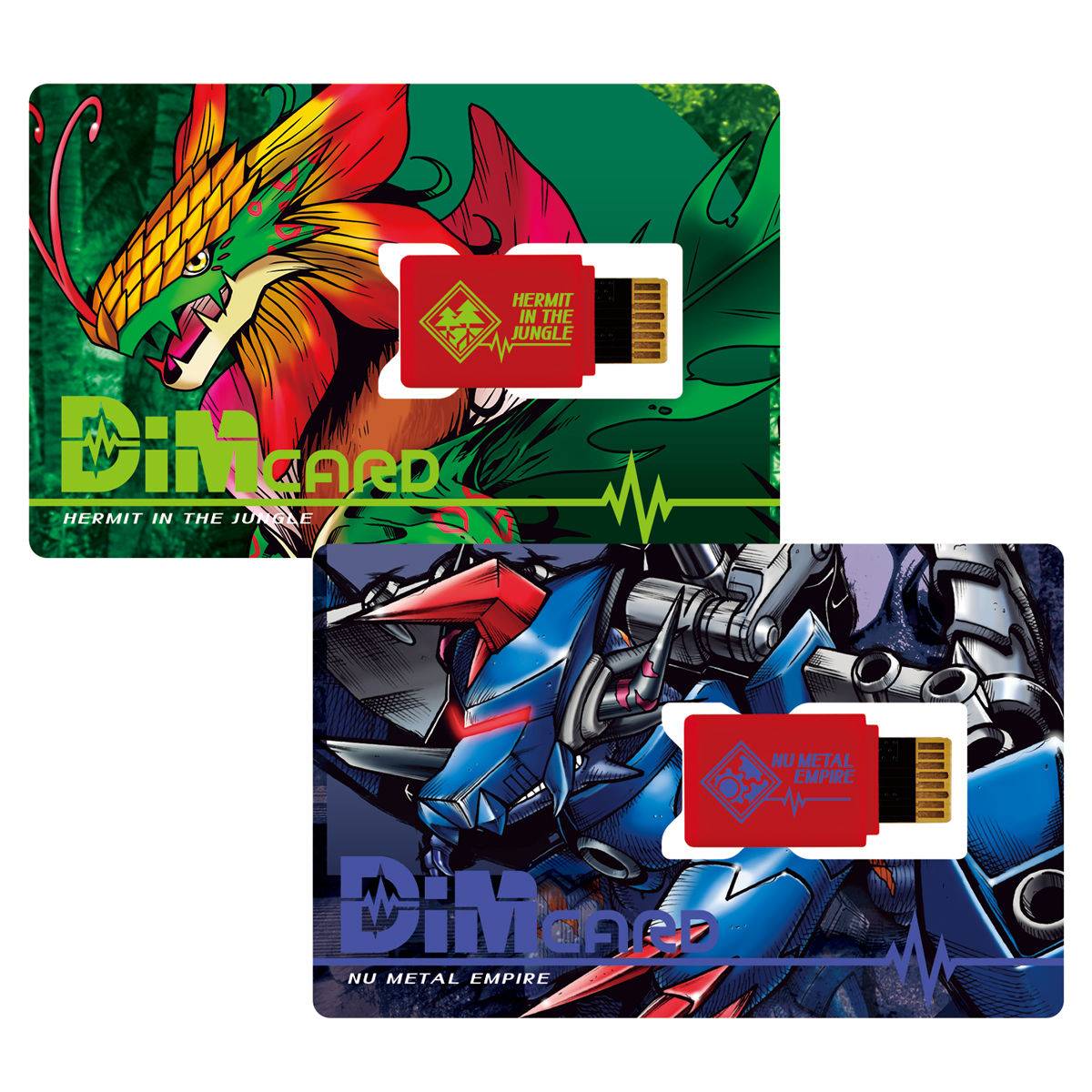 Bandai Digimon Vital Bracelet DIM Card Set Vol.3 Hermit in the Jungle ...