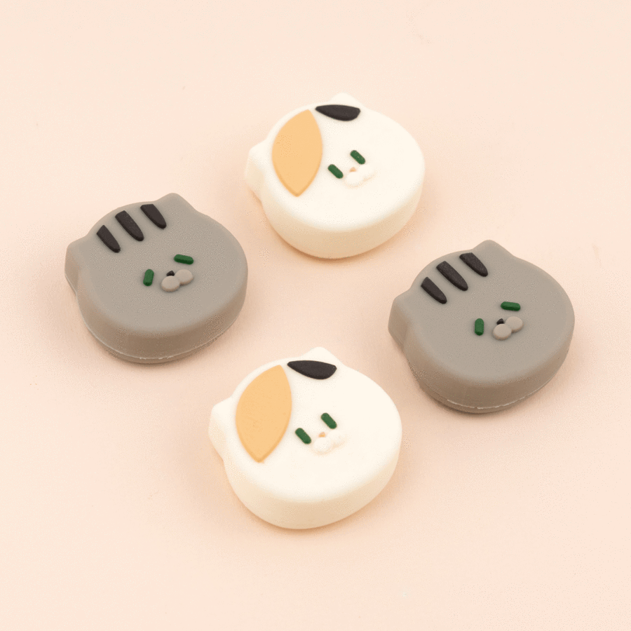 Geekshare Thumb Grip Switch & Switch Lite Fat Cat Shaped