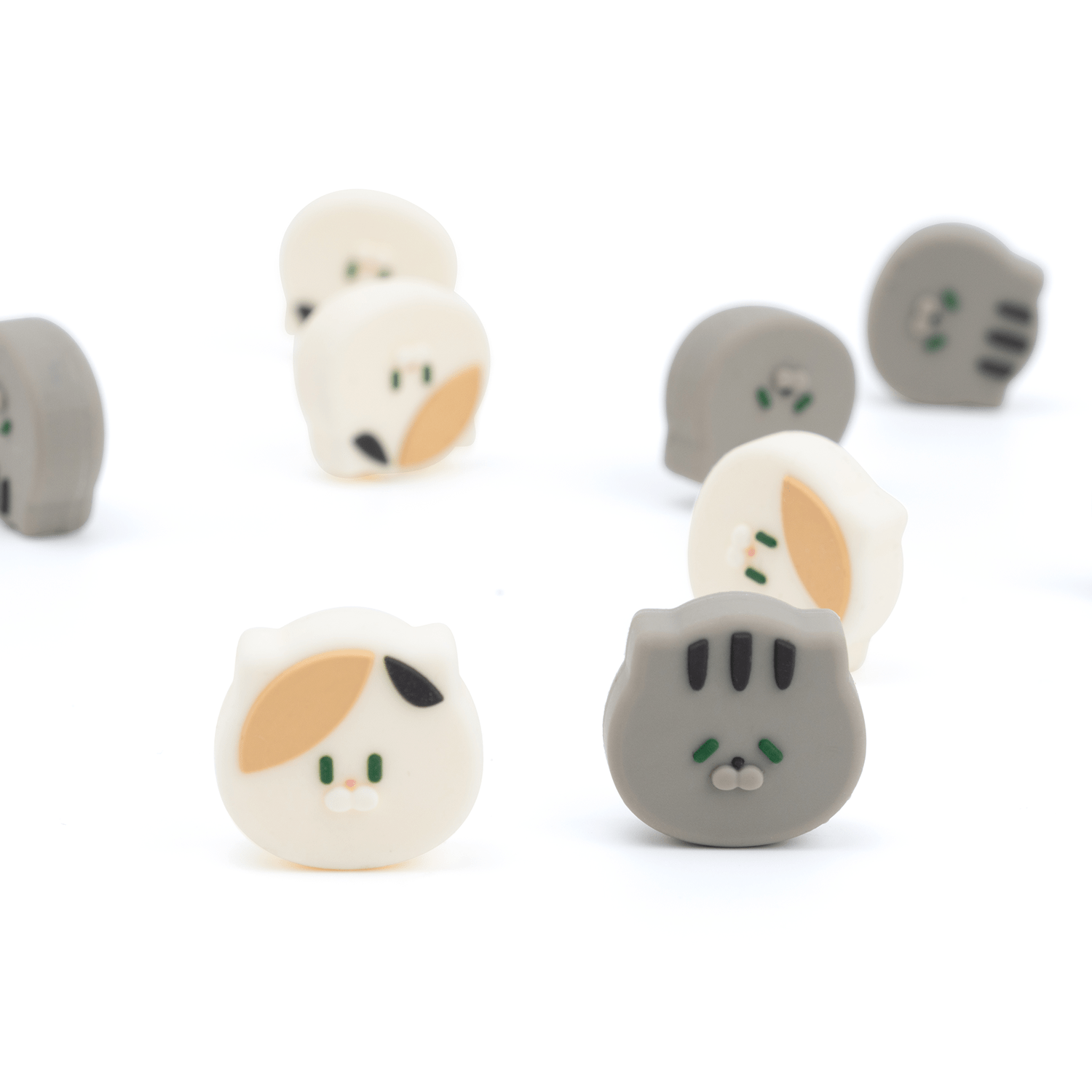 Geekshare Thumb Grip Switch & Switch Lite Fat Cat Shaped