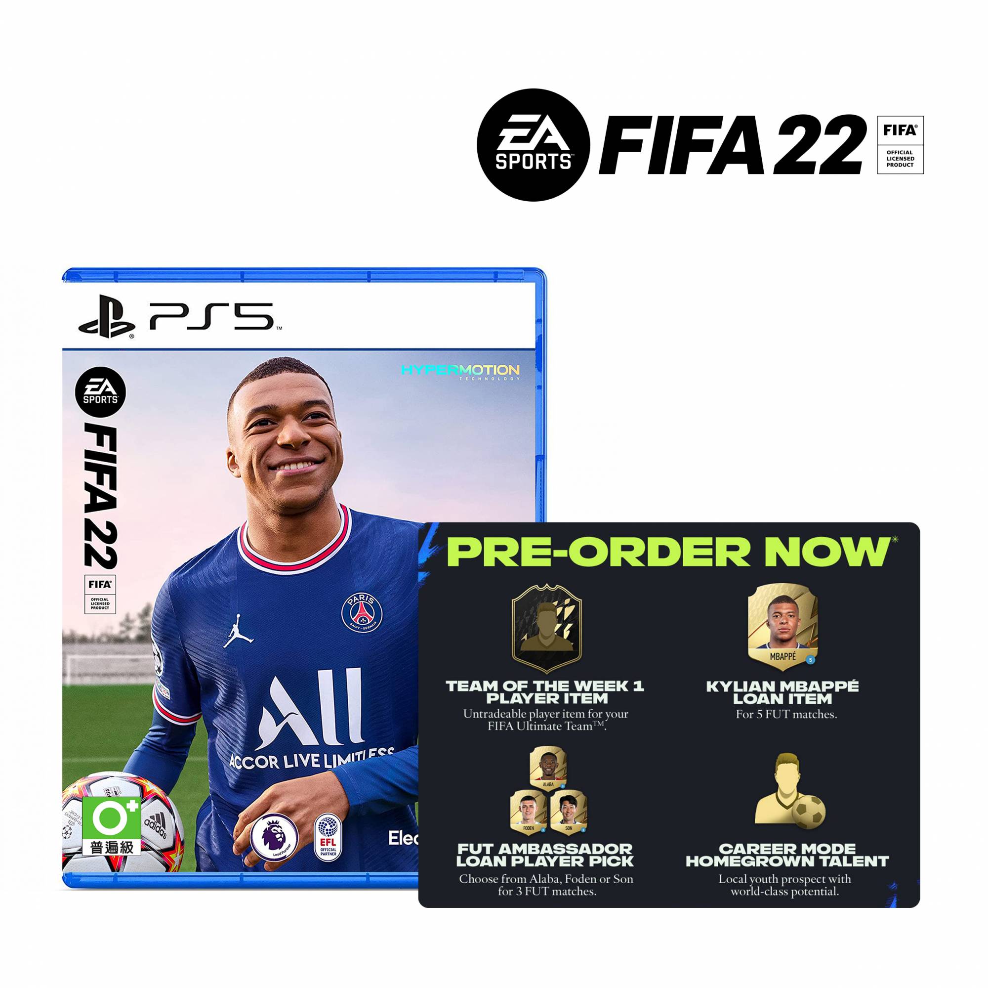 PS5 FIFA 22 [R3 Eng/Chi]