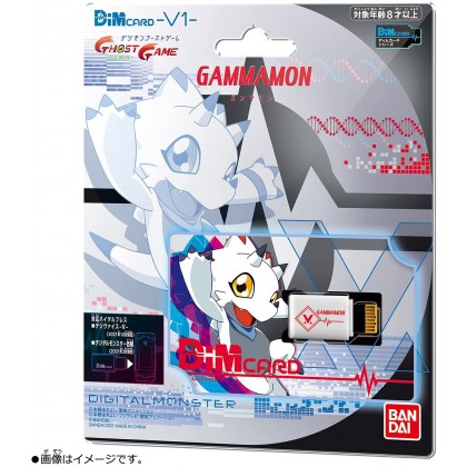 Bandai Digimon Vital Bracelet DIM Card -V1- Gammamon