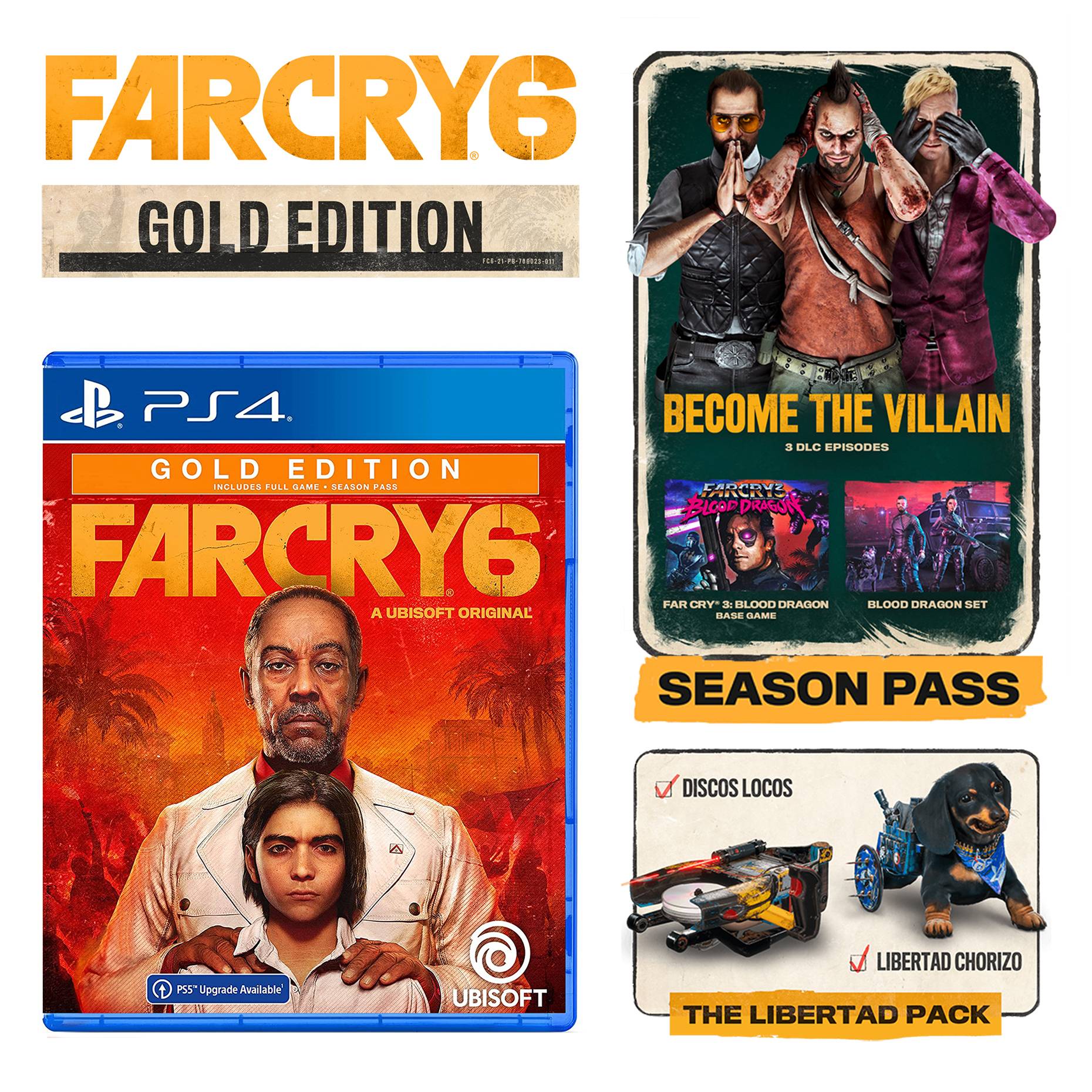 PS4 Far Cry 6 Gold Edition [R3 Eng/Chi]
