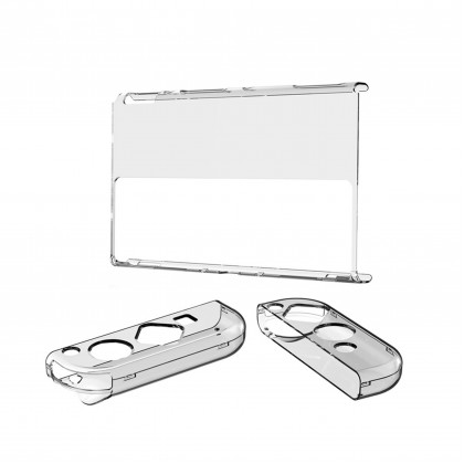 DOBE PC Crystal Case for Switch OLED & Joy-Pad