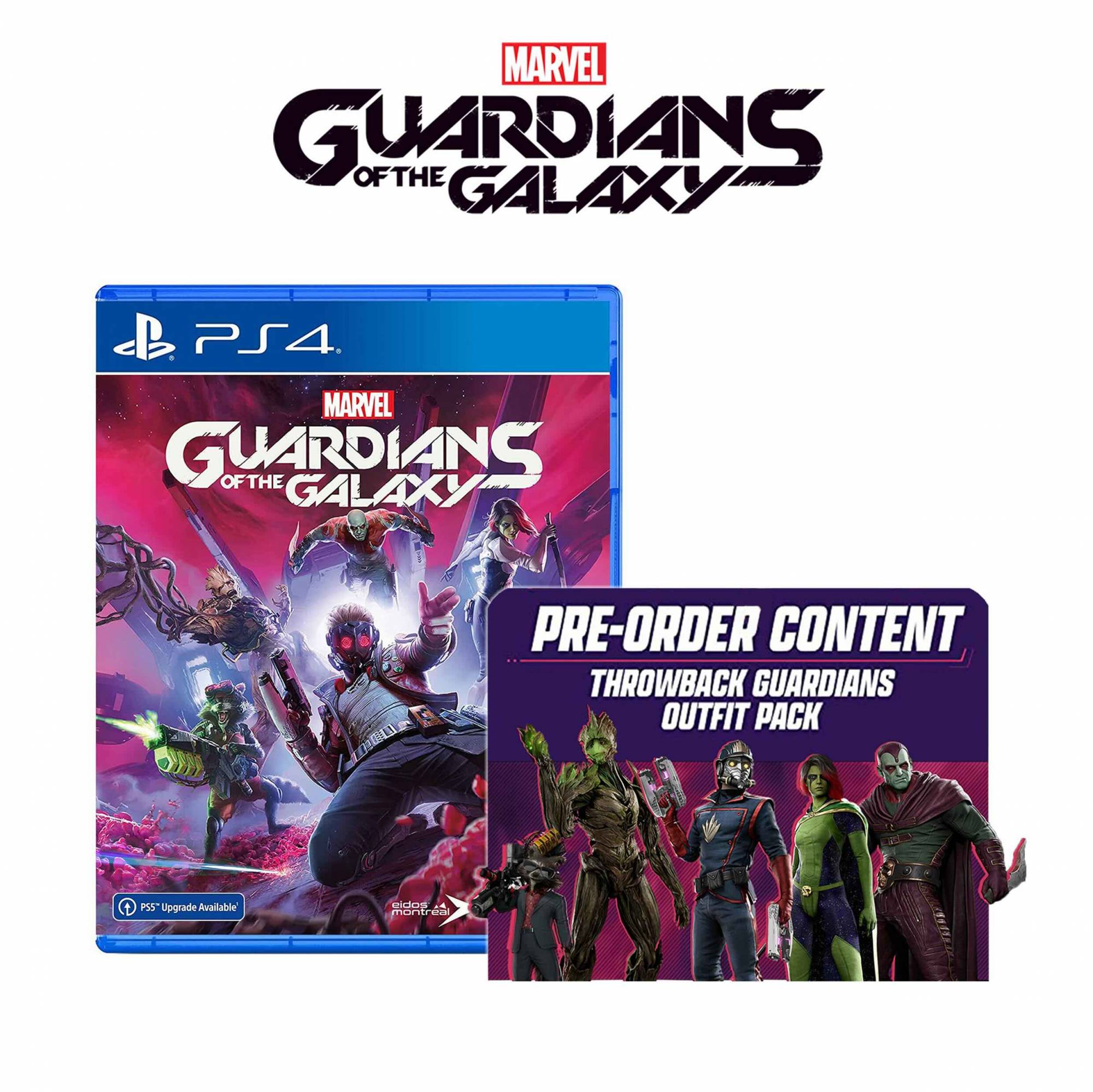 PS4 Marvel's Guardians of the Galaxy [Eng & Chi]