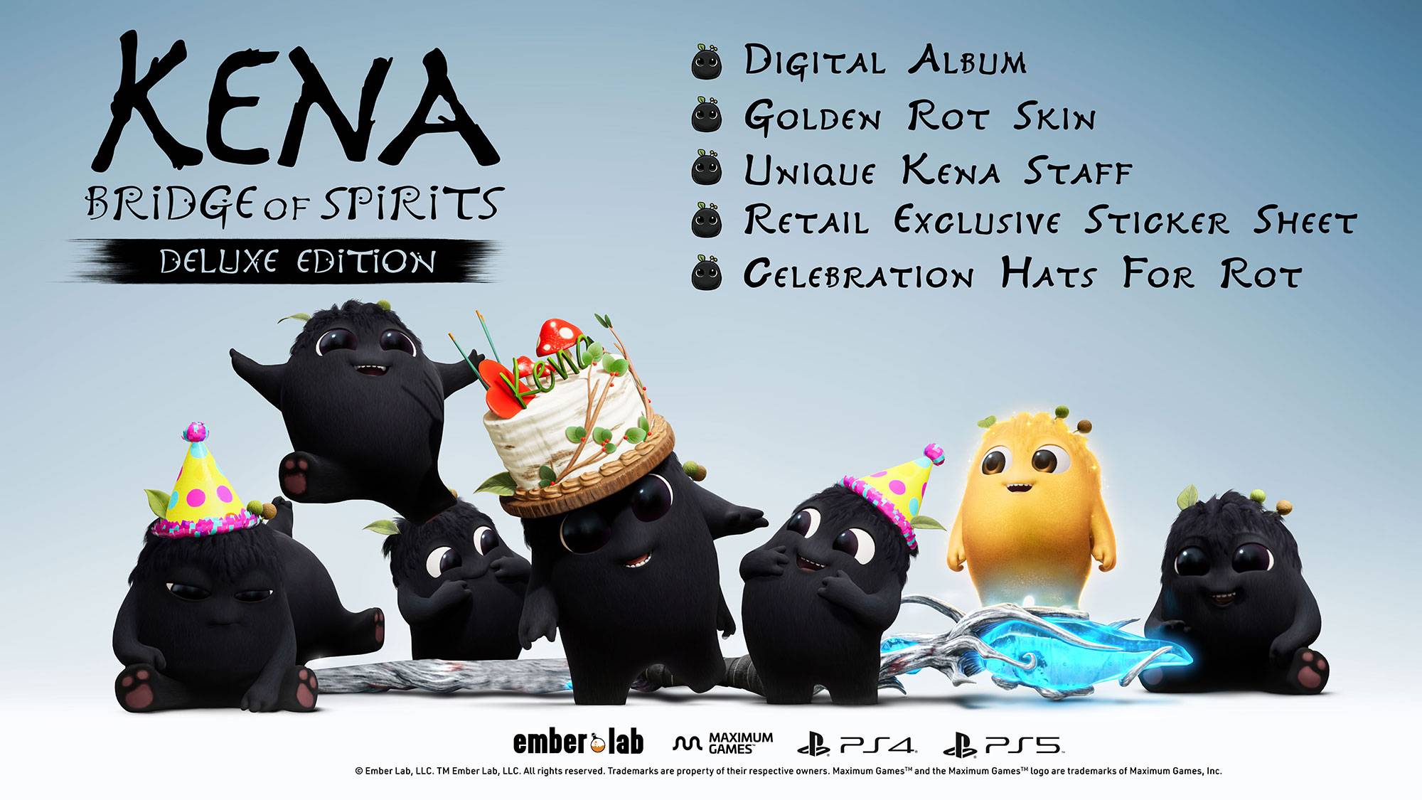 PS5 Kena : Bridge of Spirits Deluxe Edition [R2 Eng/Chi]