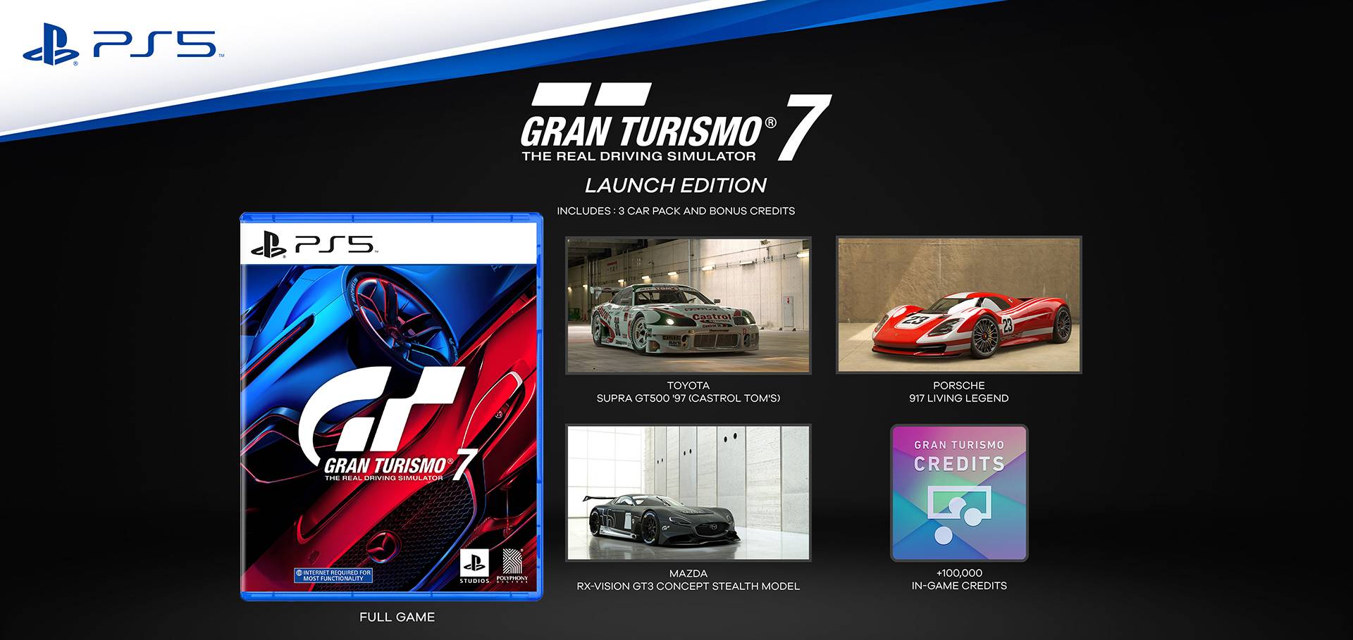 PS5 Gran Turismo GT 7 [R3 Eng & Chi] 跑车浪漫旅 7