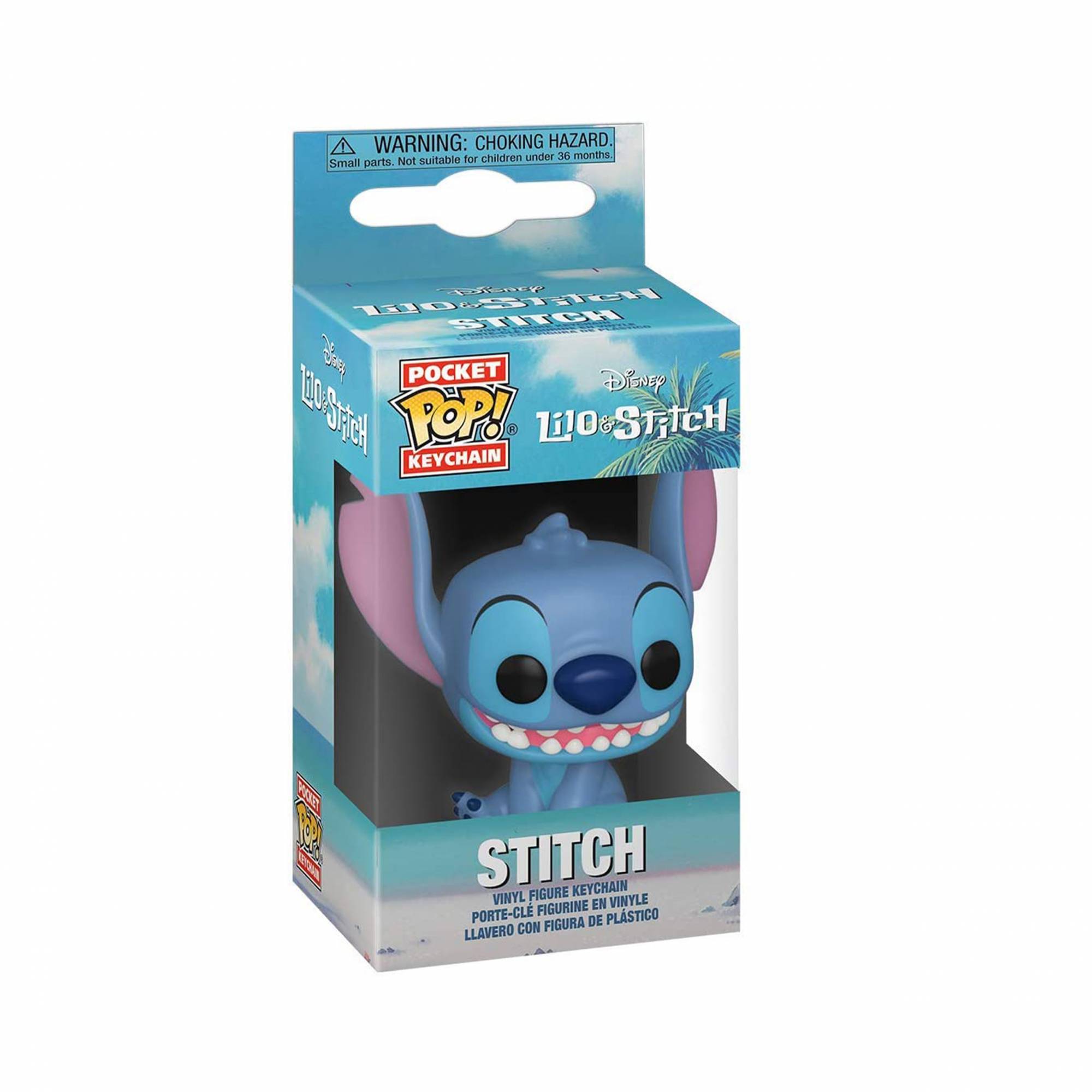 Funko Pocket POP! Keychain: Lilo and Stitch - Smiling Seated Stitch