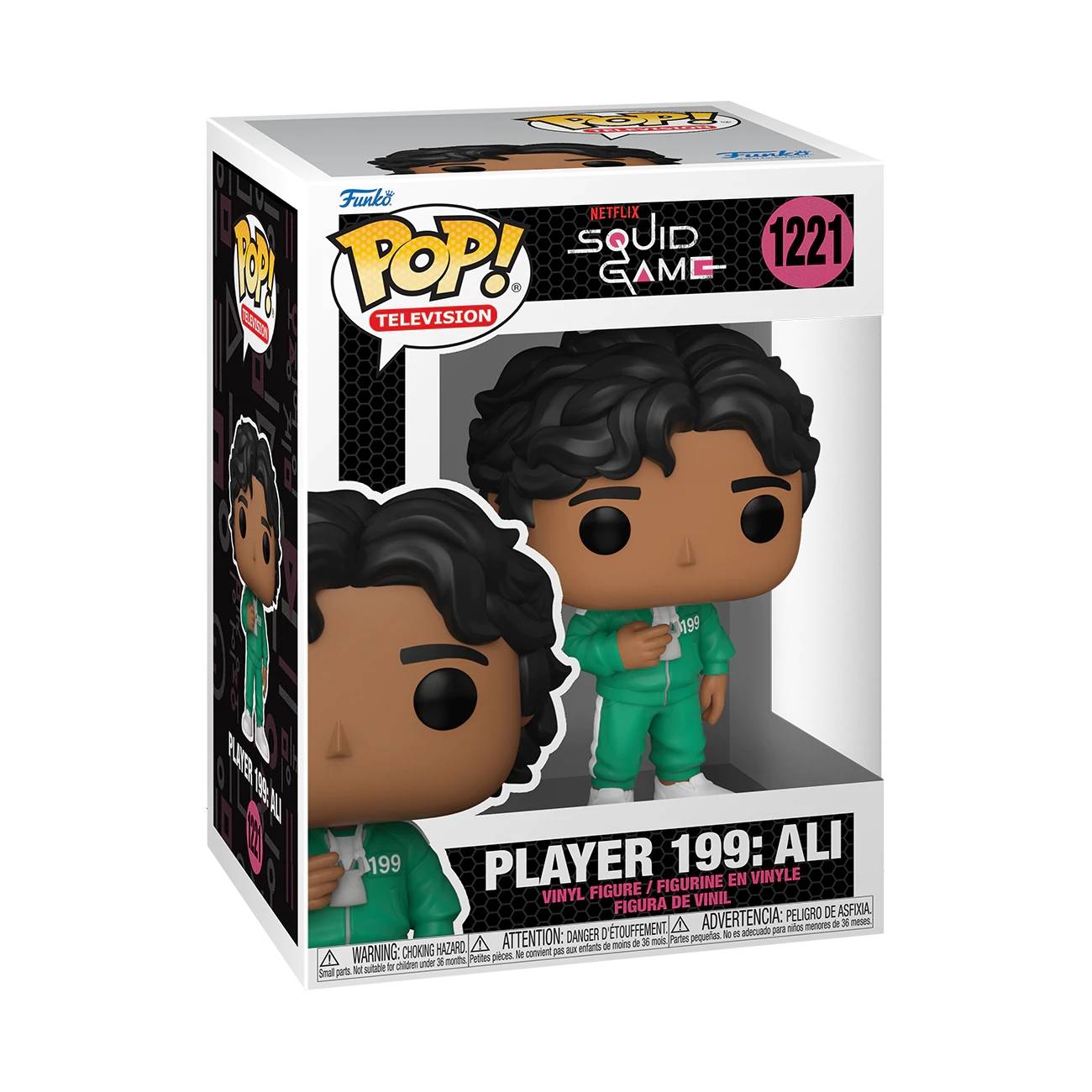 Funko POP! TV 1221: Squid Game - Abdul Ali (Player 199)