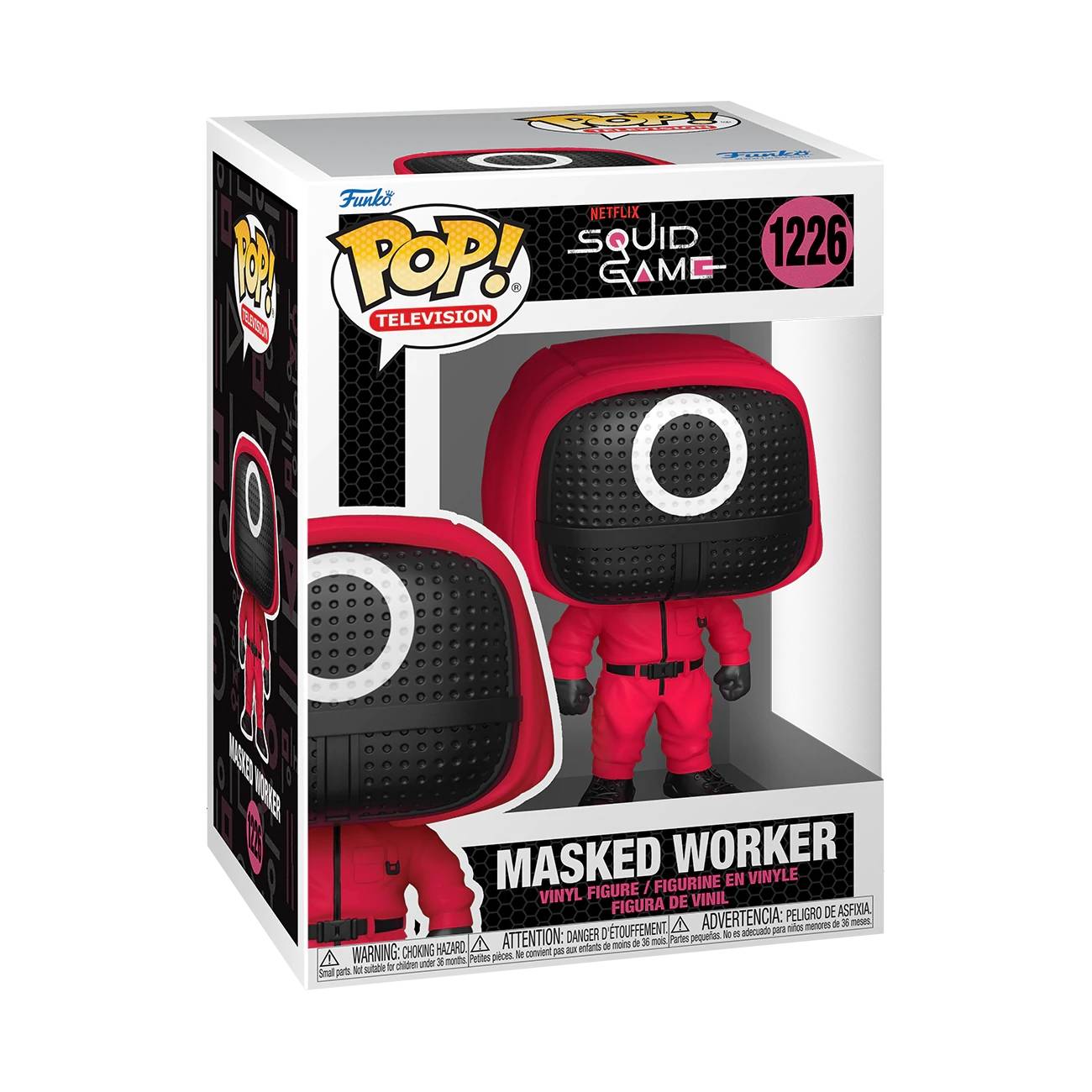 Funko POP! TV 1226: Squid Game - Masked Worker (Soldier With Circle Mask)