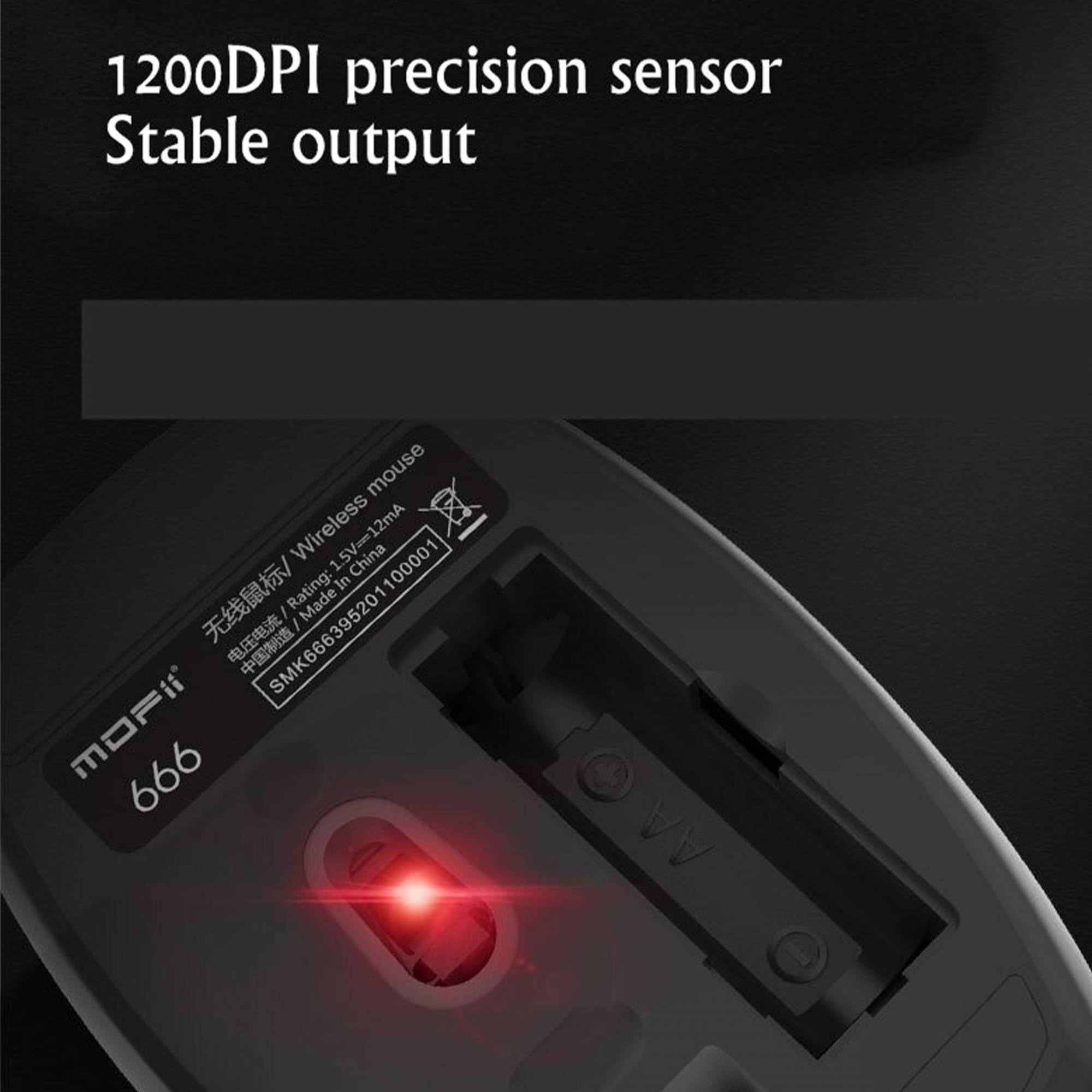 MOFii 666 Wireless Keyboard and Mouse Set