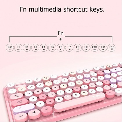 MOFii Sweet Wireless Keyboard and Mouse Set